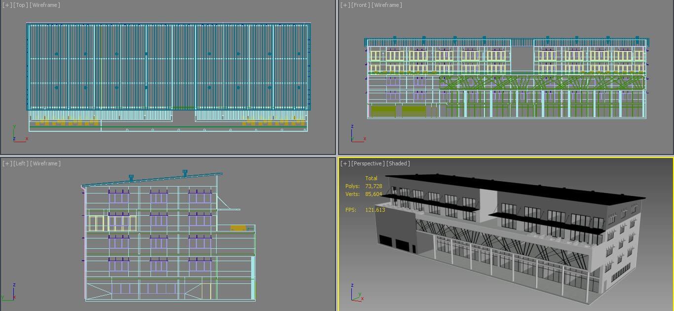 Building 6 - 3D Model by virtual3d