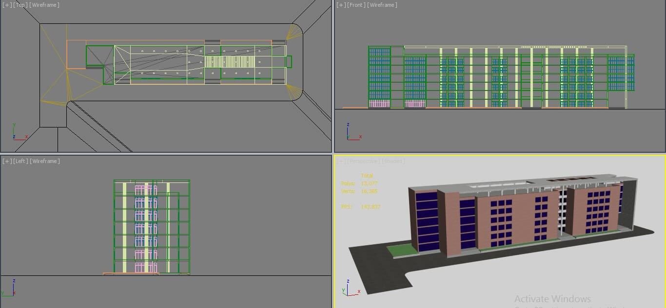 Building 7 - 3D Model by virtual3d