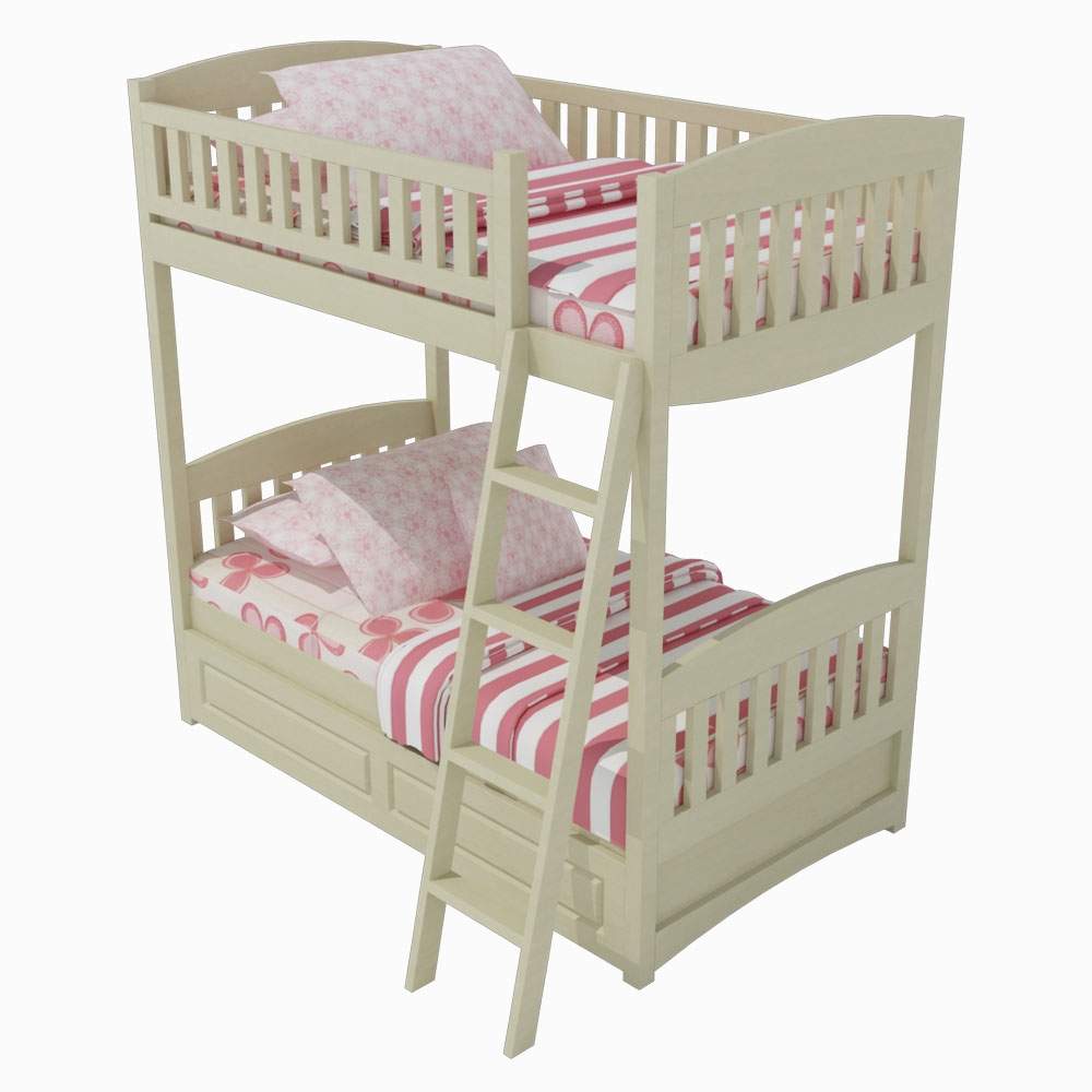 Child Bed 3 - 3D Model by virtual3d