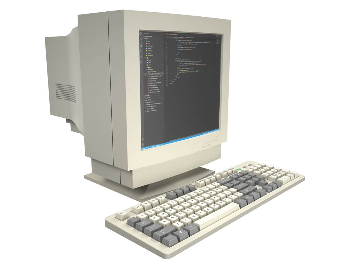Computer - 3D Model by virtual3d