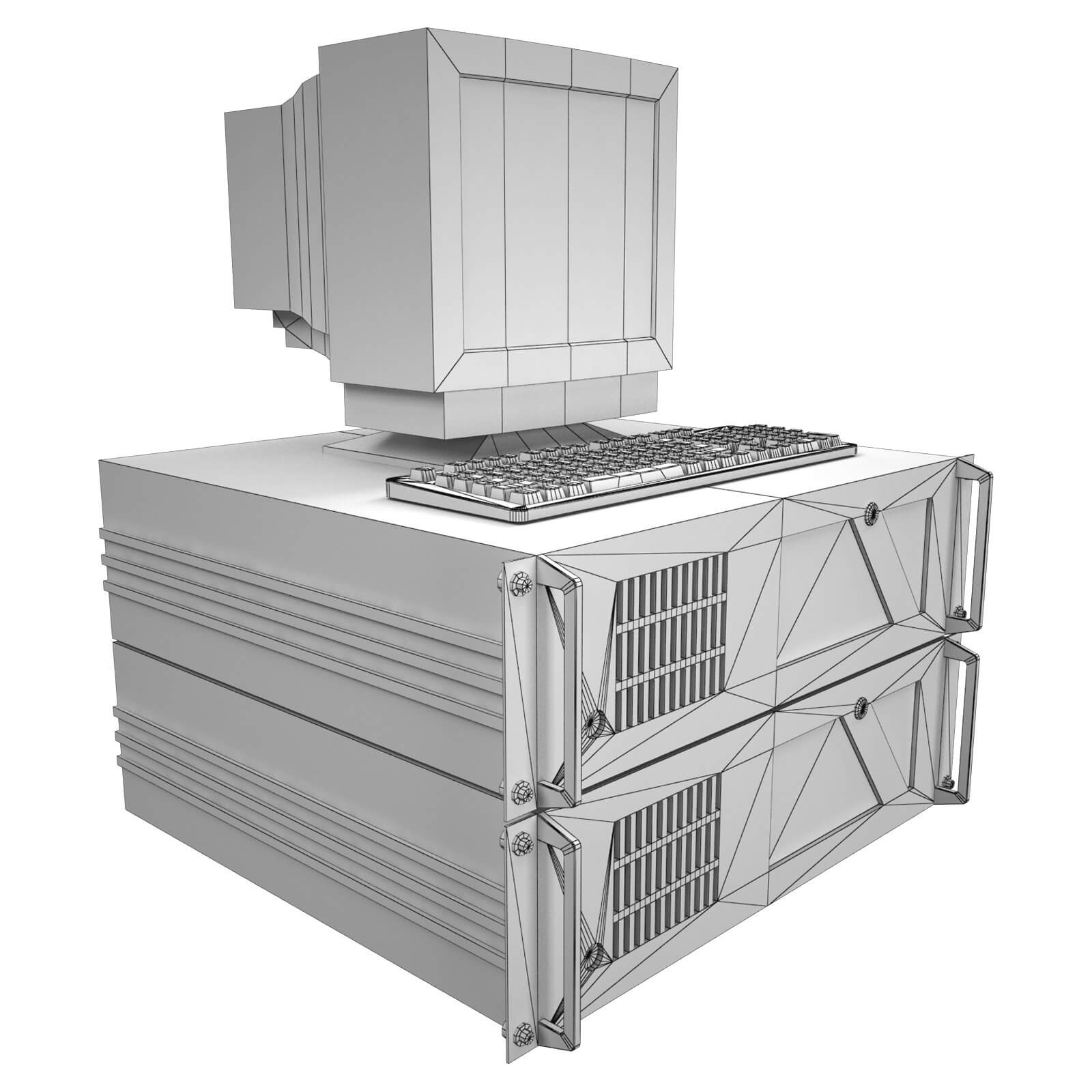 Data Server Chassis 1 - 3D Model by virtual3d