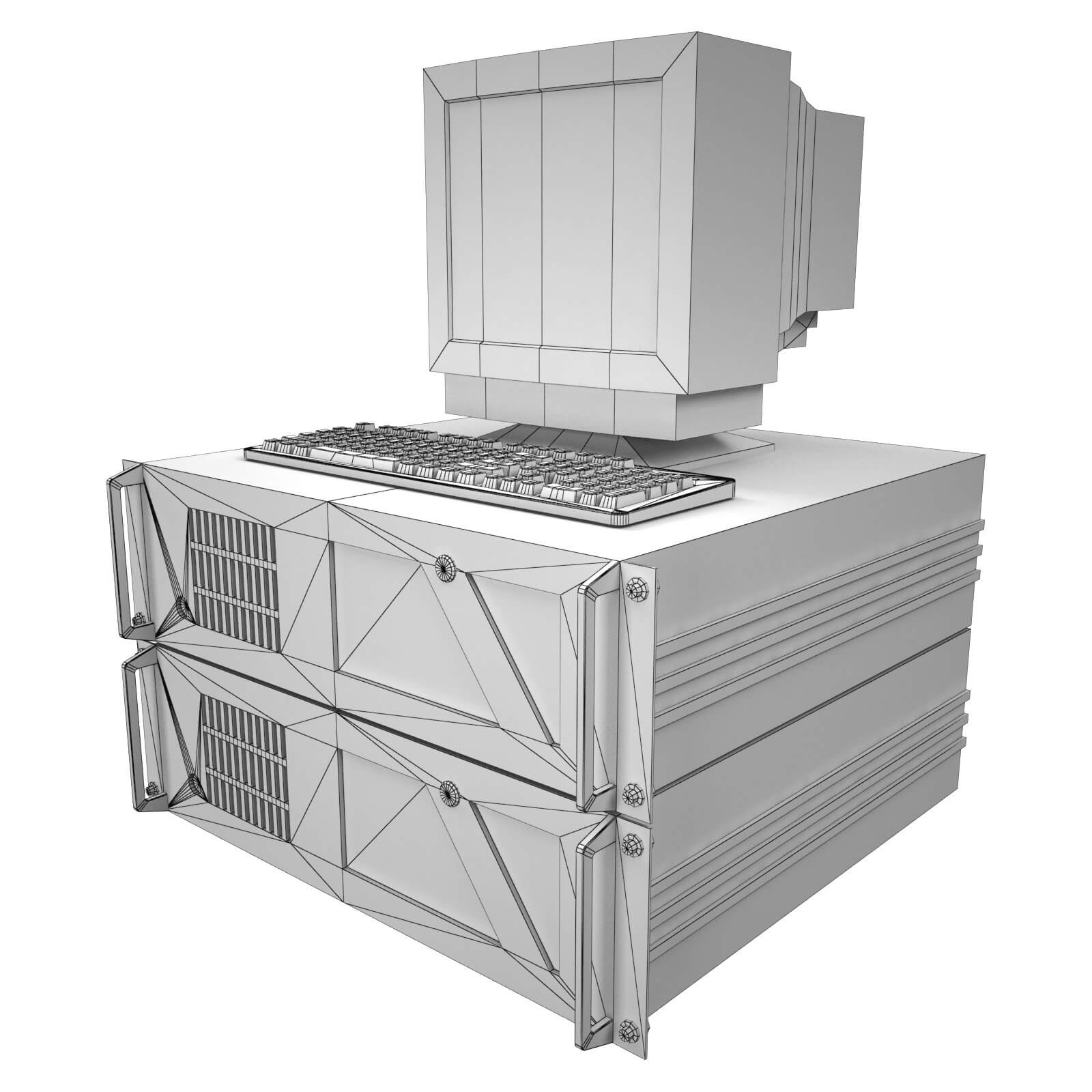 Data Server Chassis 1 - 3D Model by virtual3d