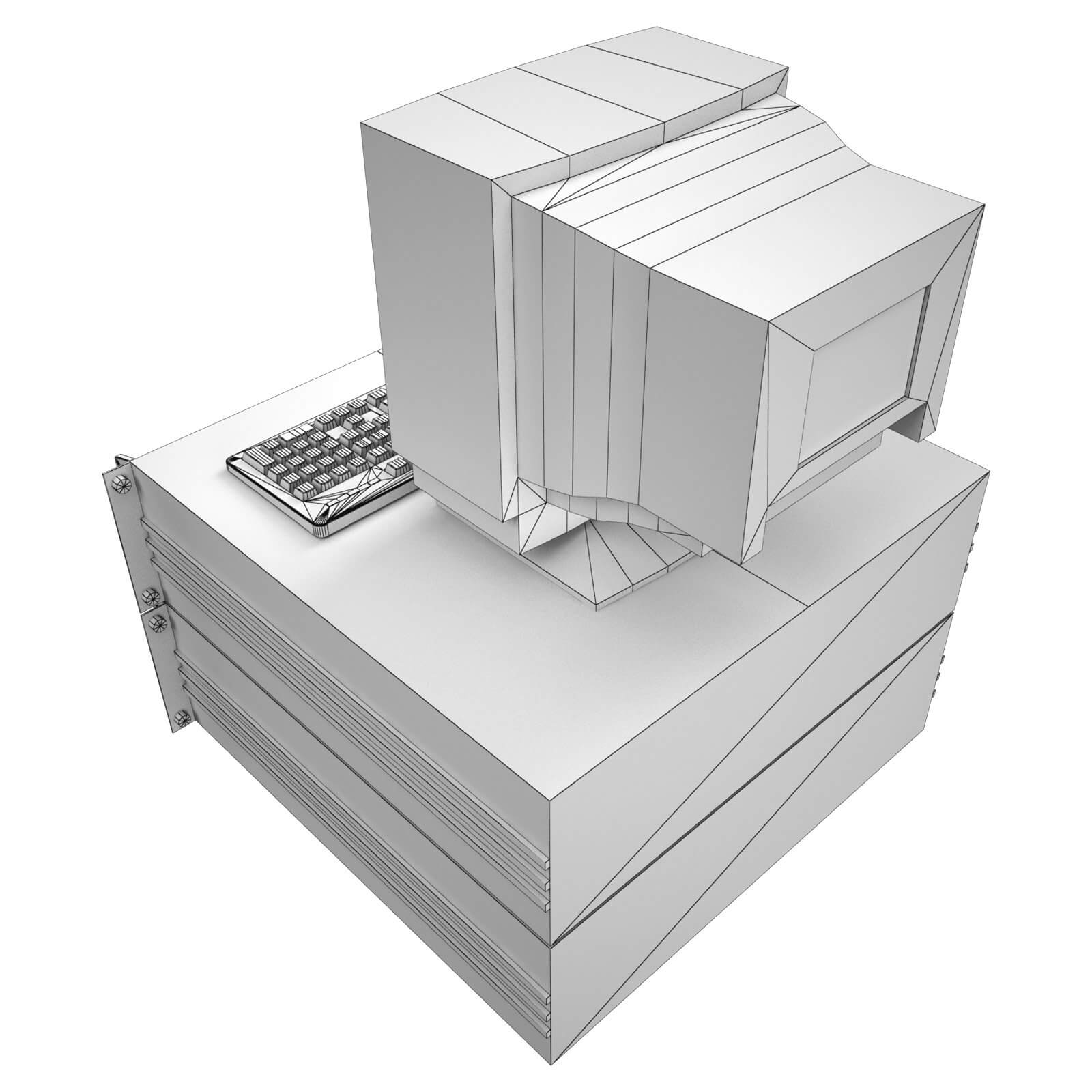 Data Server Chassis 1 - 3D Model by virtual3d