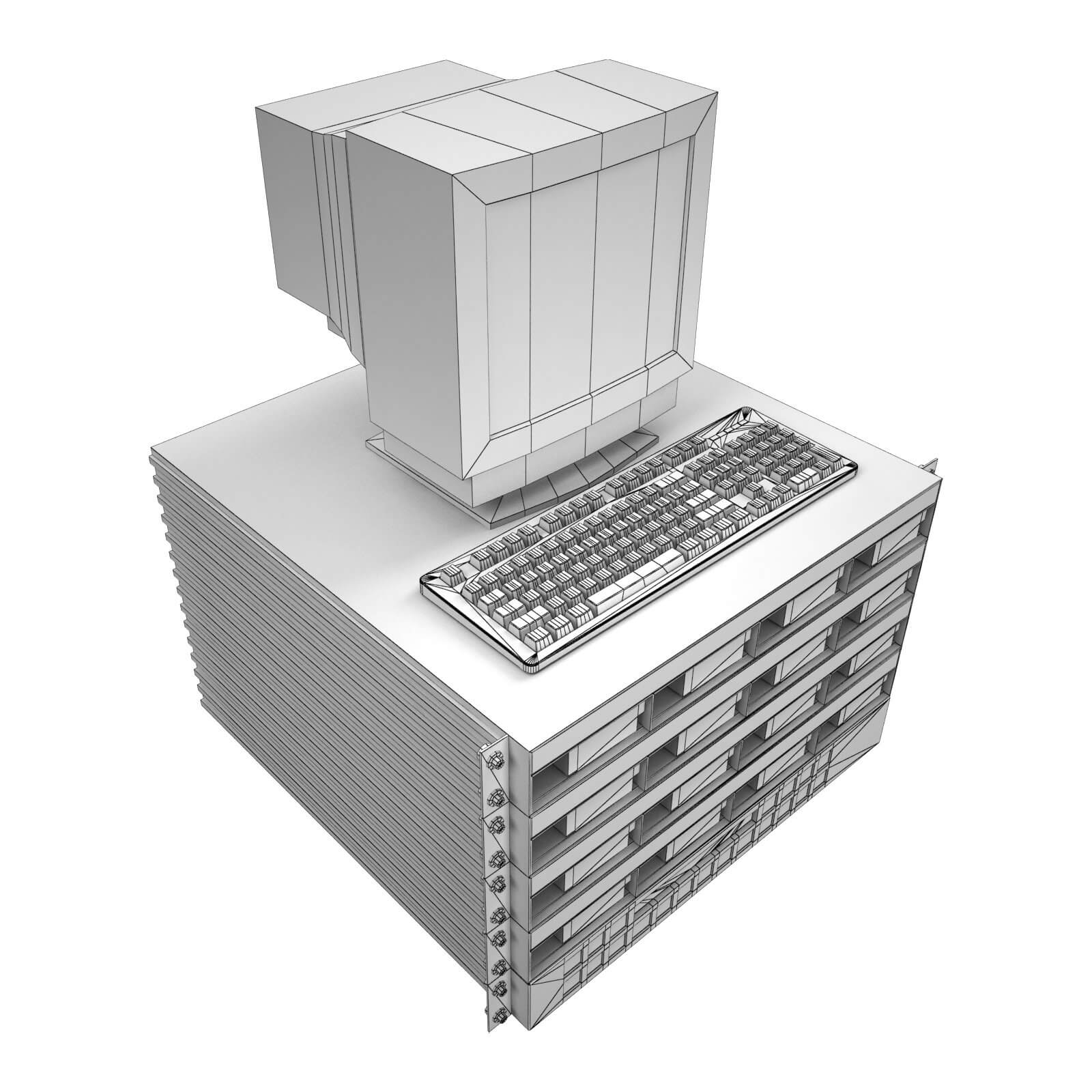 Data Server Chassis 3 - 3D Model by virtual3d