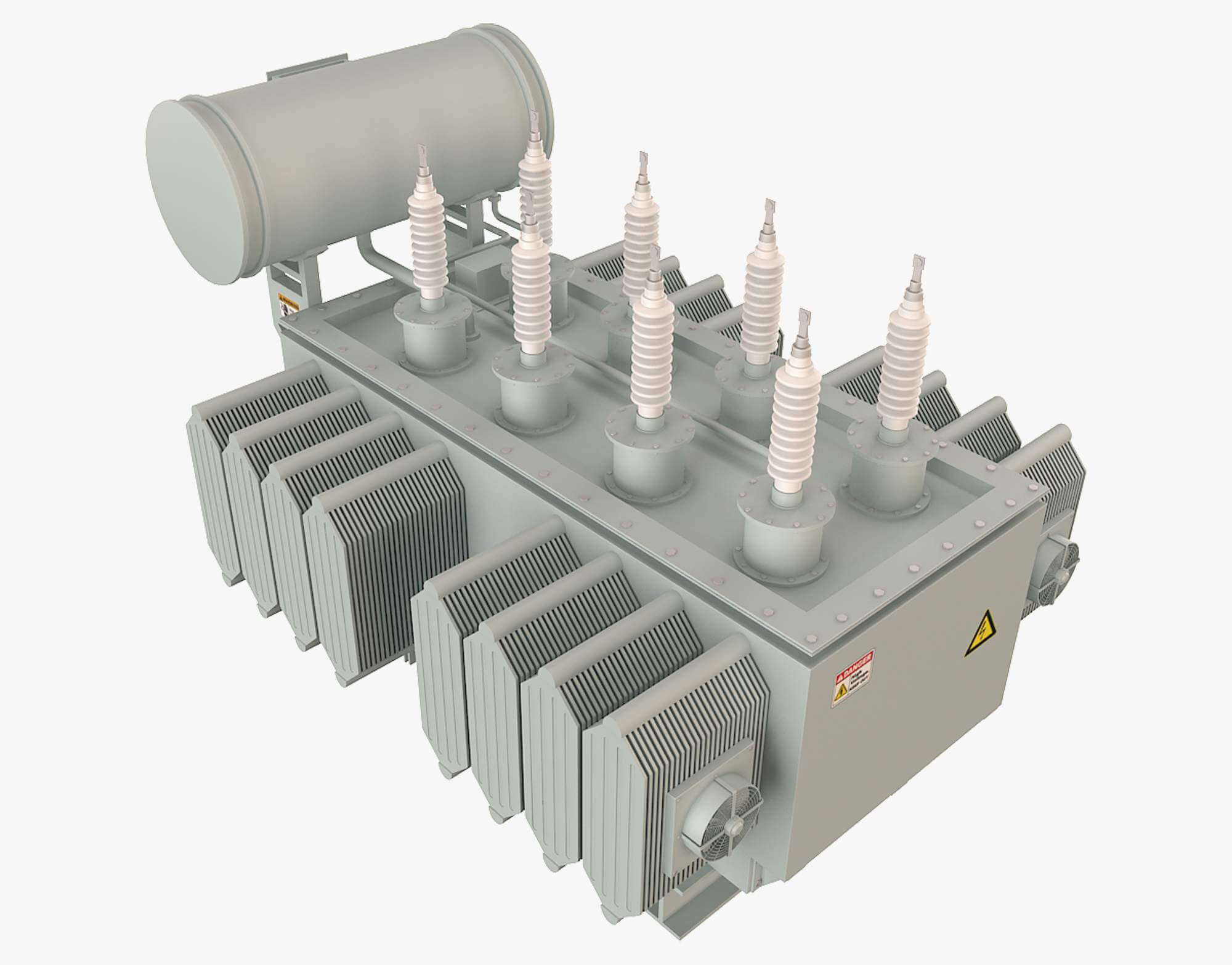 Electrical Transformer - 3D Model by virtual3d