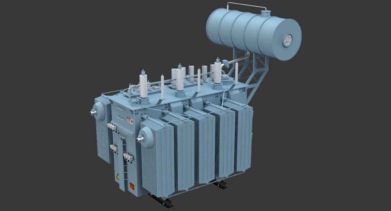 Electrical Transformer 3 - 3D Model by virtual3d