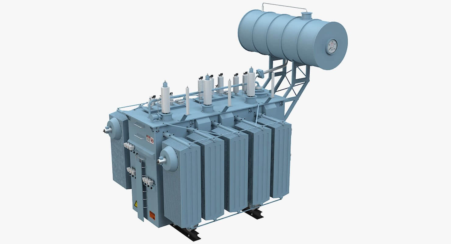 Electrical Transformer 3 - 3D Model by virtual3d