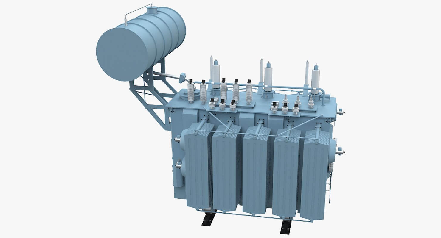 Electrical Transformer 3 - 3D Model by virtual3d