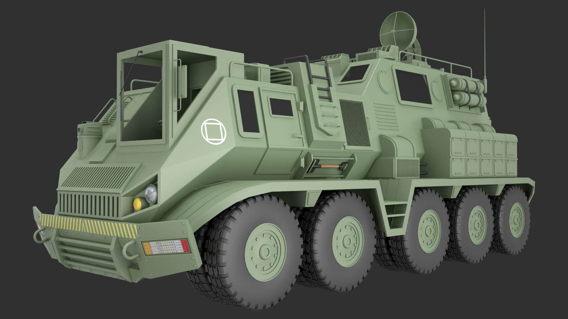 Heavy Vehicle Concept 1 - 3D Model by virtual3d