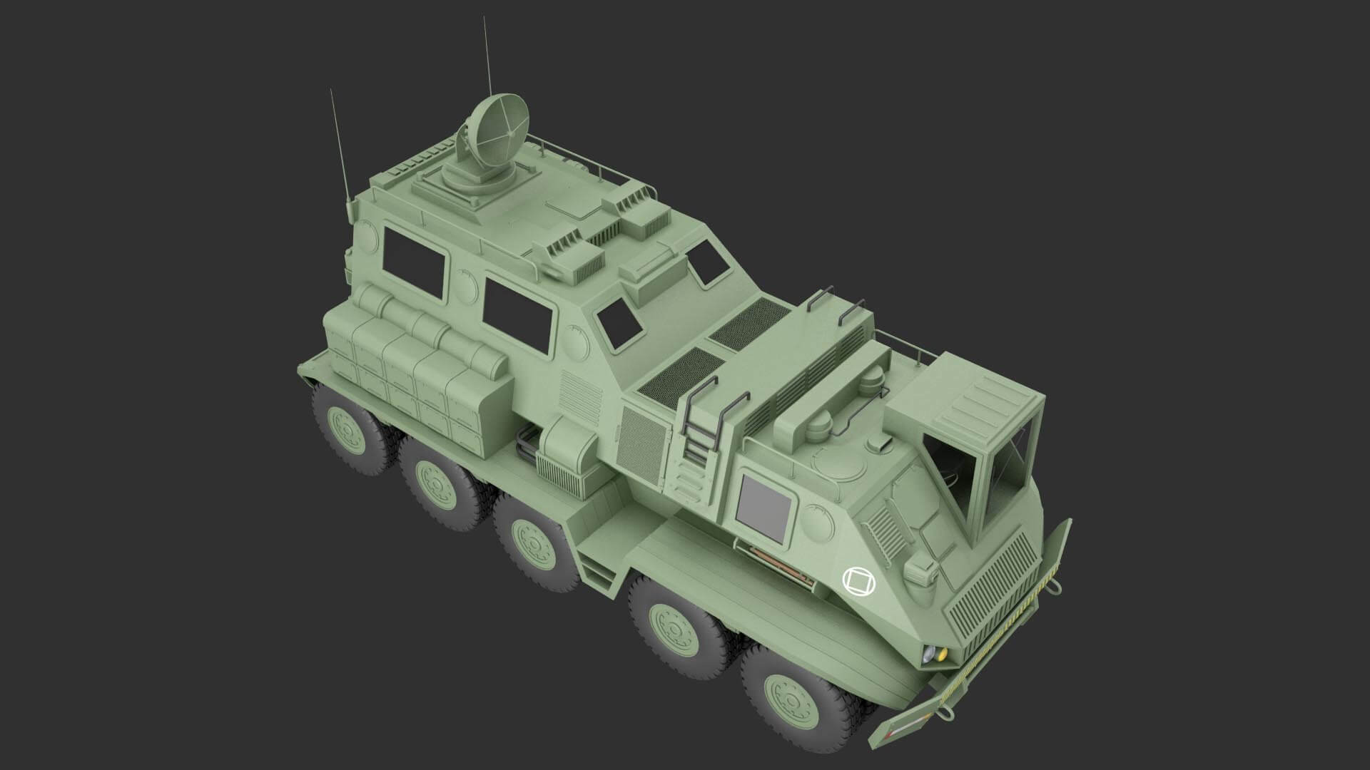 Heavy Vehicle Concept 1 - 3D Model by virtual3d