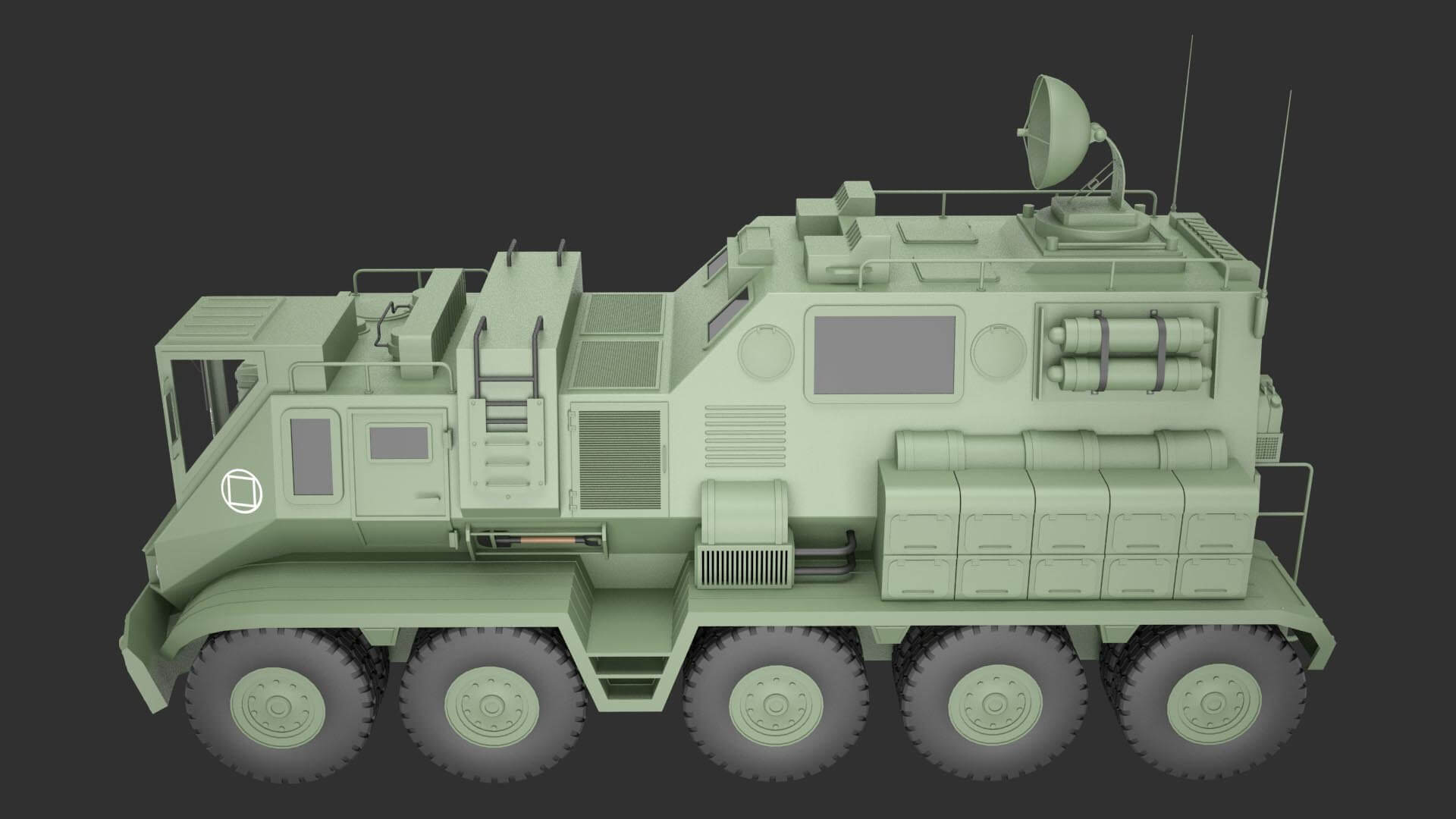 Heavy Vehicle Concept 1 - 3D Model by virtual3d