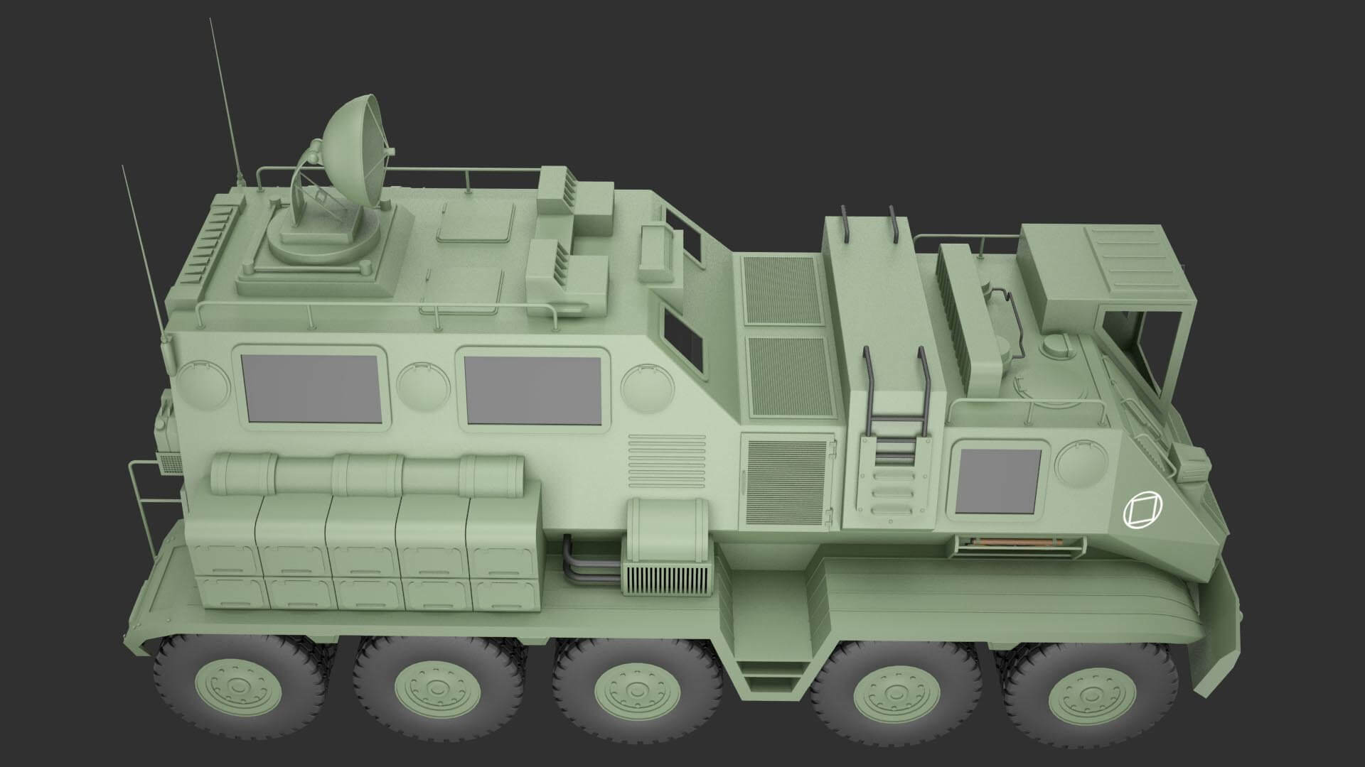 Heavy Vehicle Concept 1 - 3D Model by virtual3d