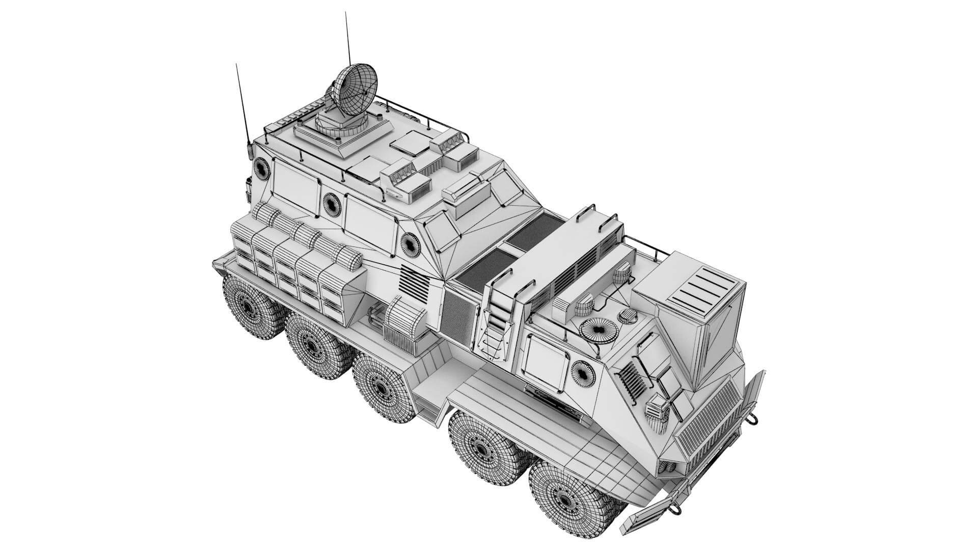 Heavy Vehicle Concept 1 - 3D Model by virtual3d