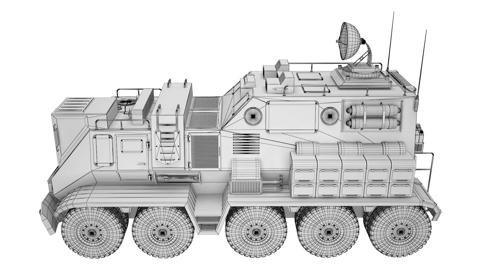 Heavy Vehicle Concept 1 - 3D Model by virtual3d