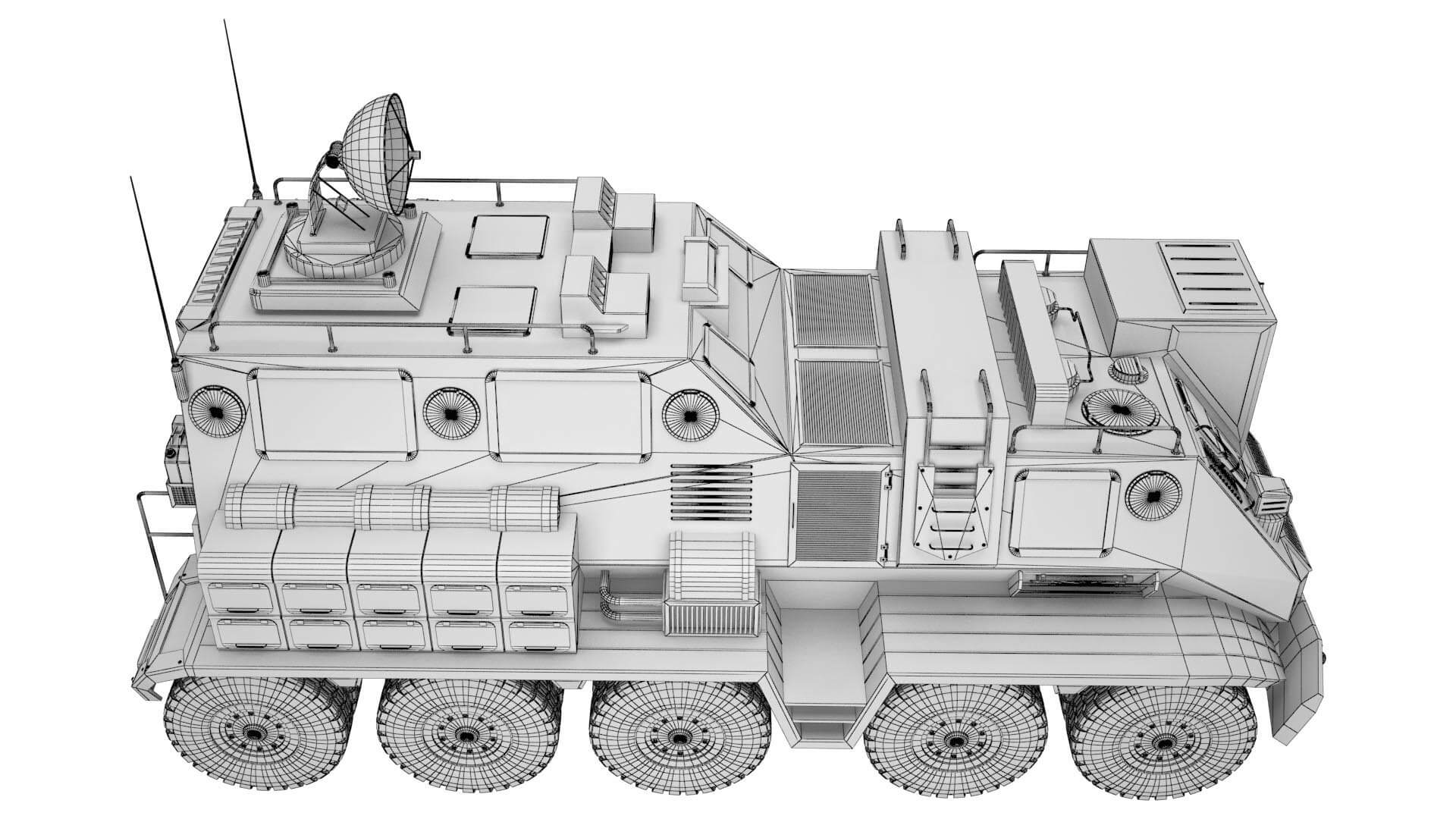 Heavy Vehicle Concept 1 - 3D Model by virtual3d