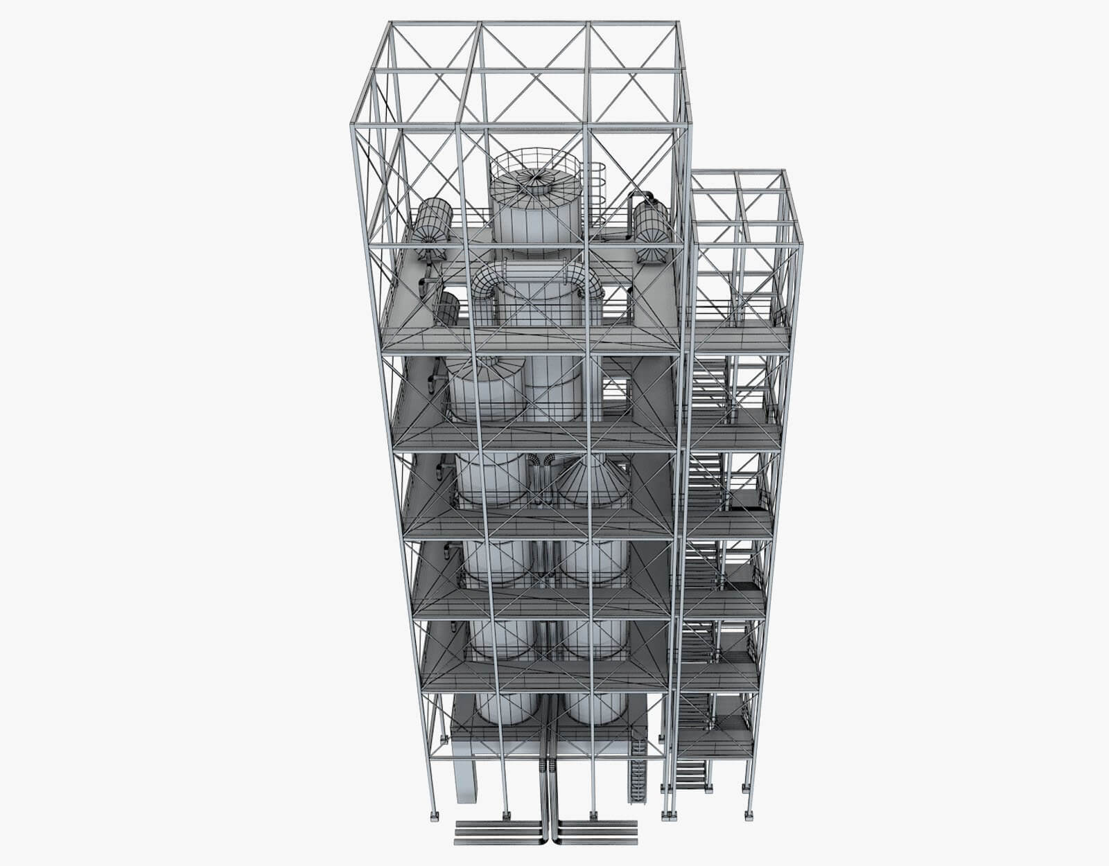 Industrial Element 1 - 3D Model by virtual3d