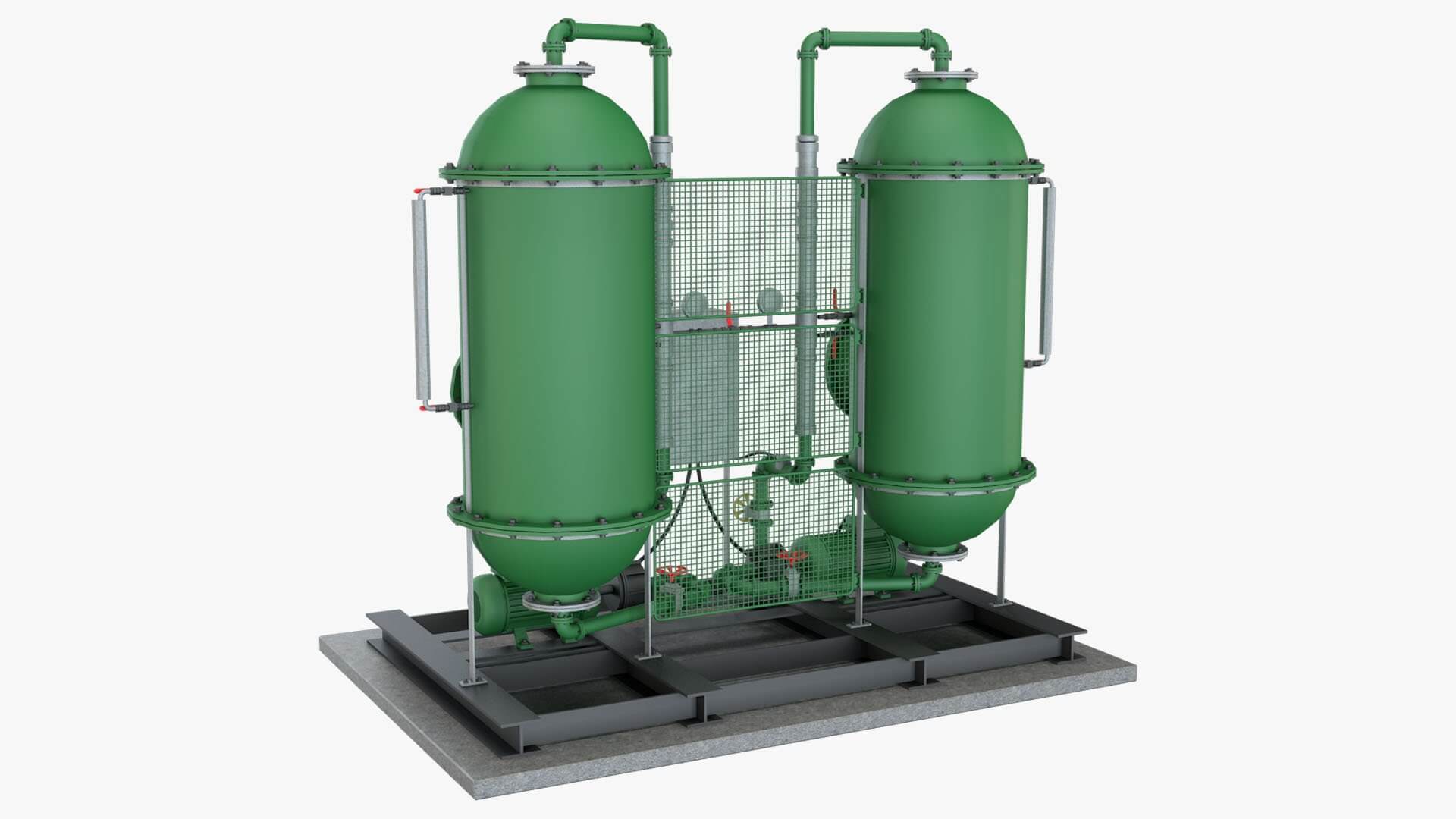 Industrial Part 1 - 3D Model by virtual3d