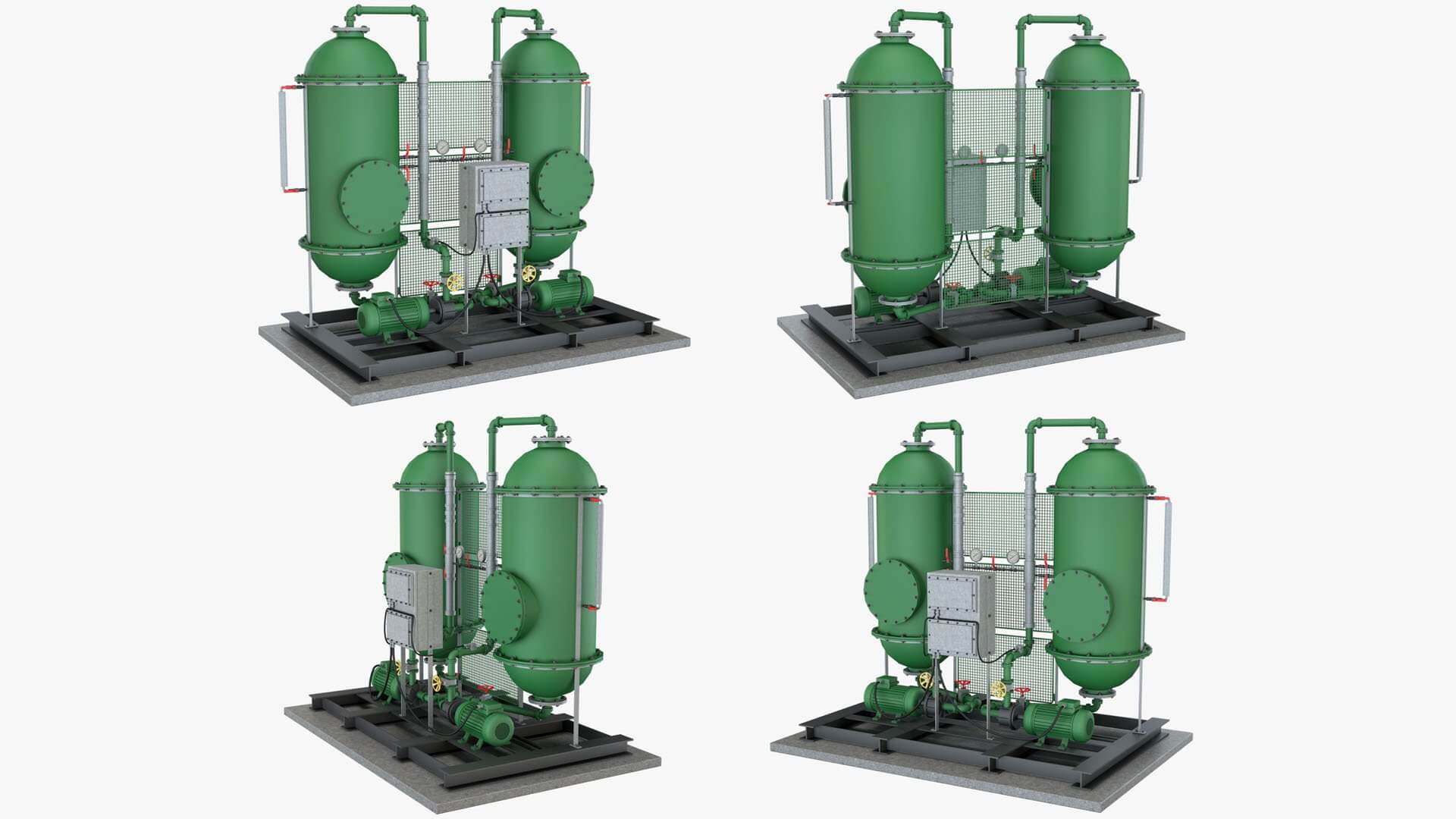 Industrial Part 1 - 3D Model by virtual3d