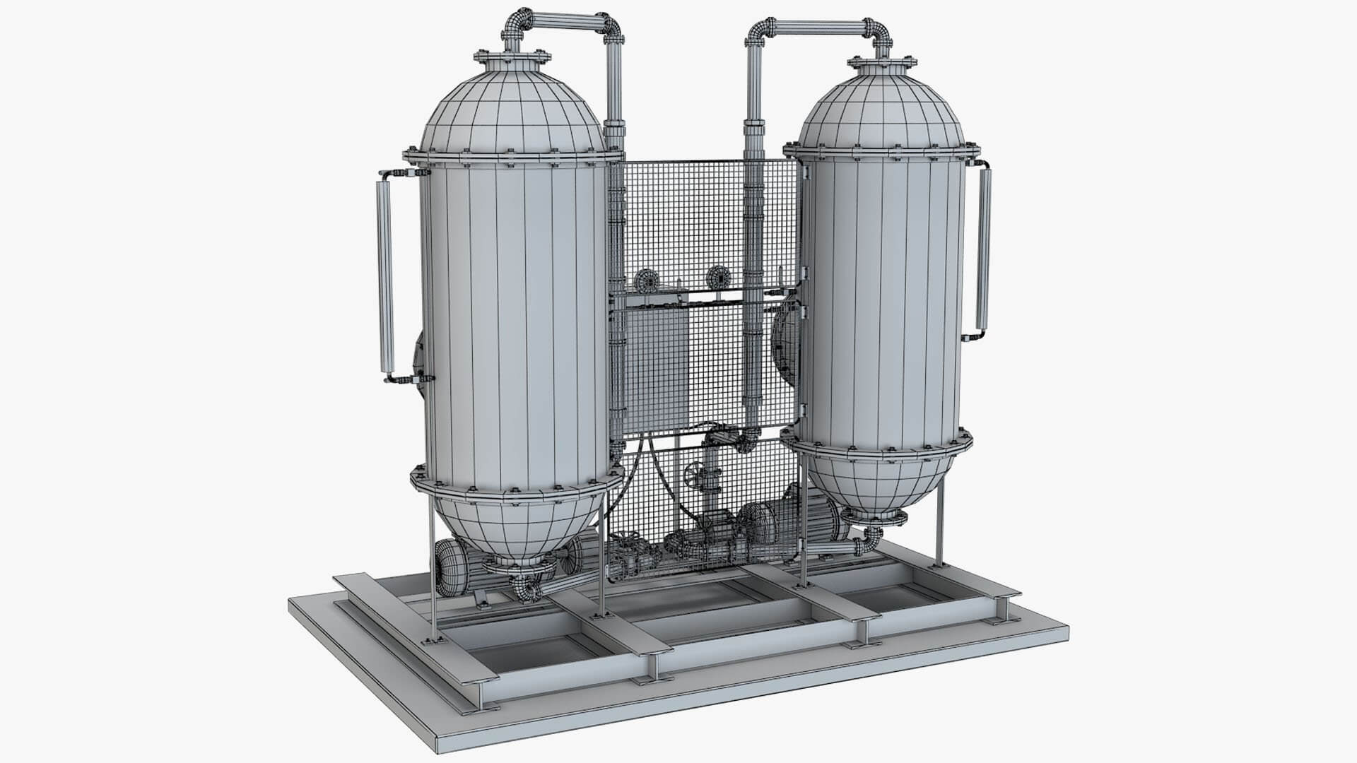 Industrial Part 1 - 3D Model by virtual3d