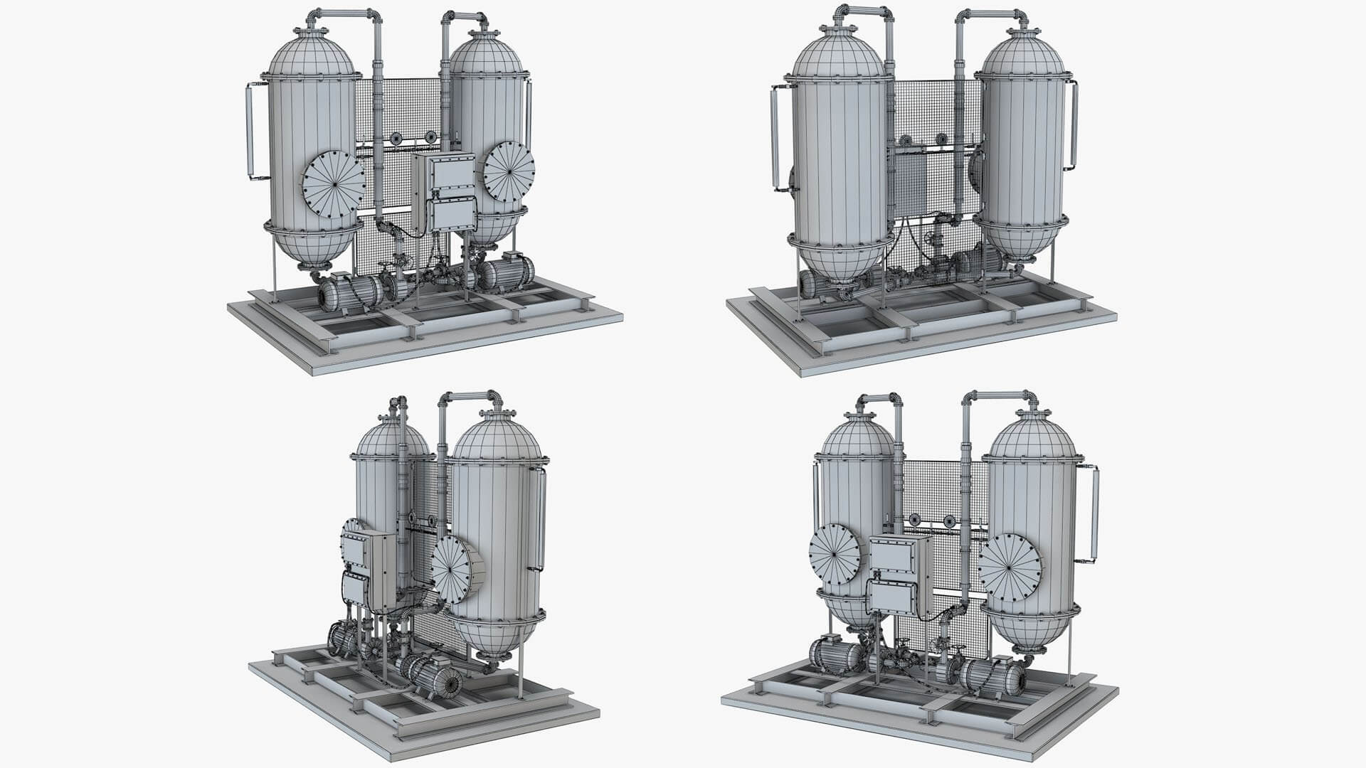 Industrial Part 1 - 3D Model by virtual3d