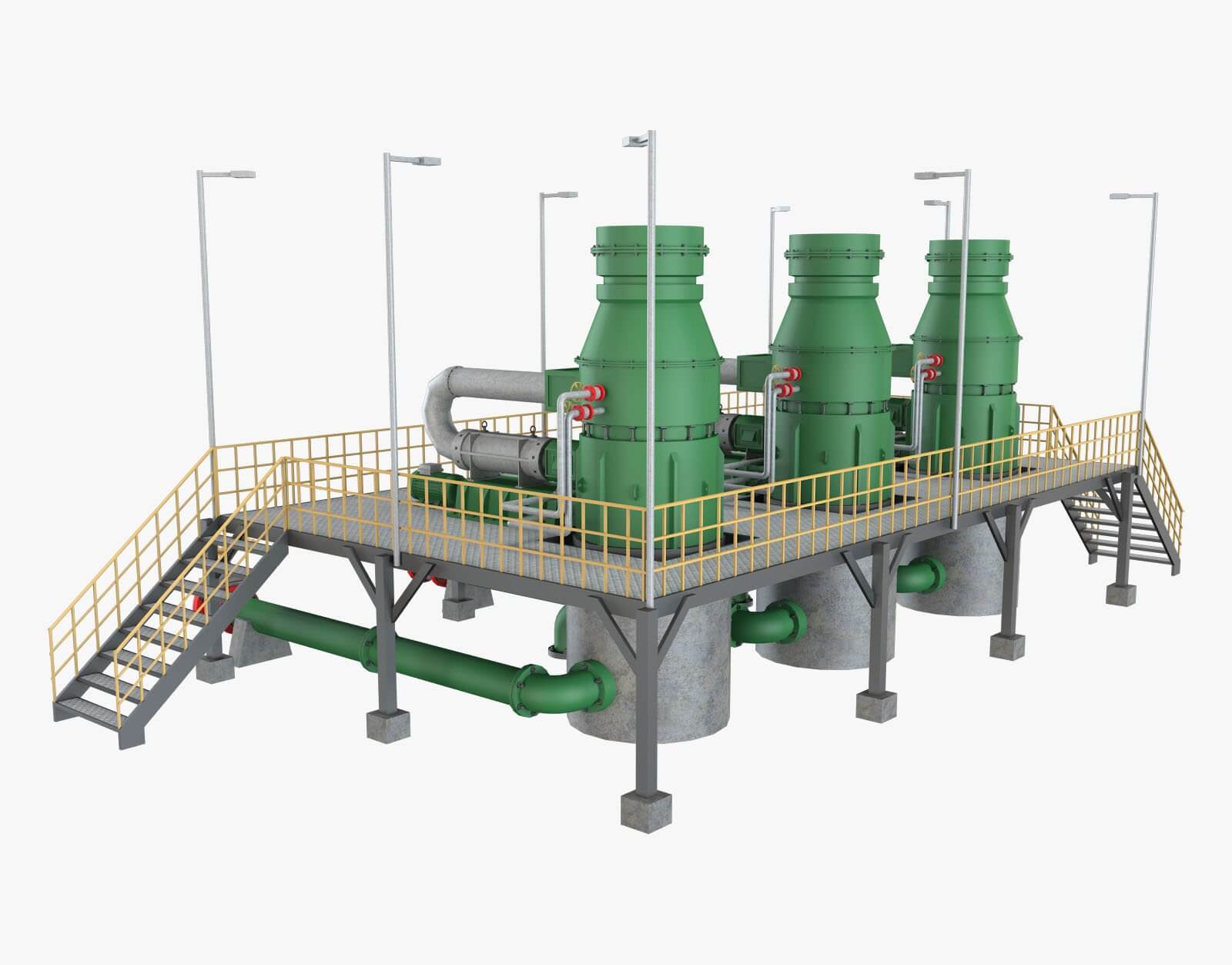 Industrial Part 2 - 3D Model by virtual3d