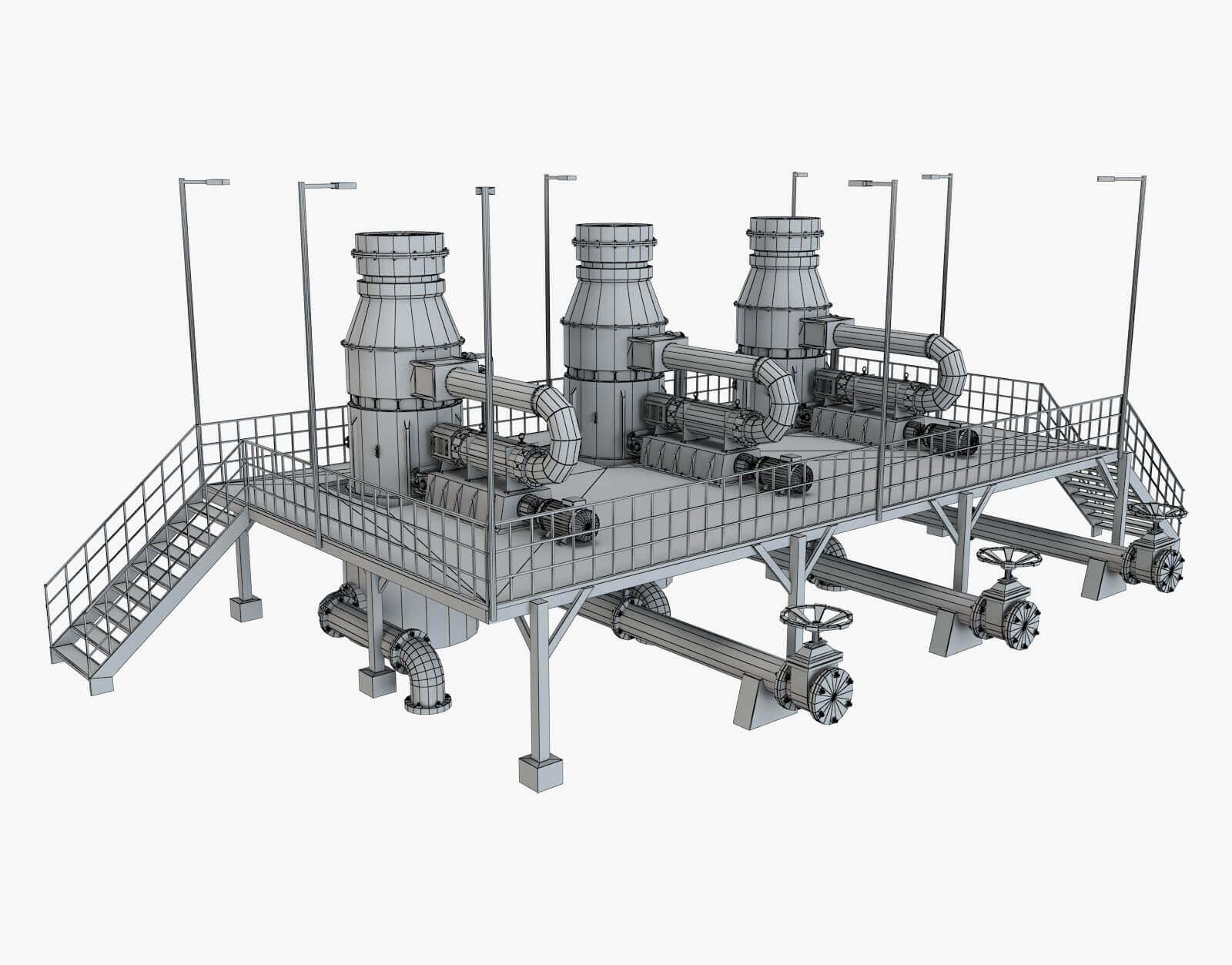Industrial Part 2 - 3D Model by virtual3d