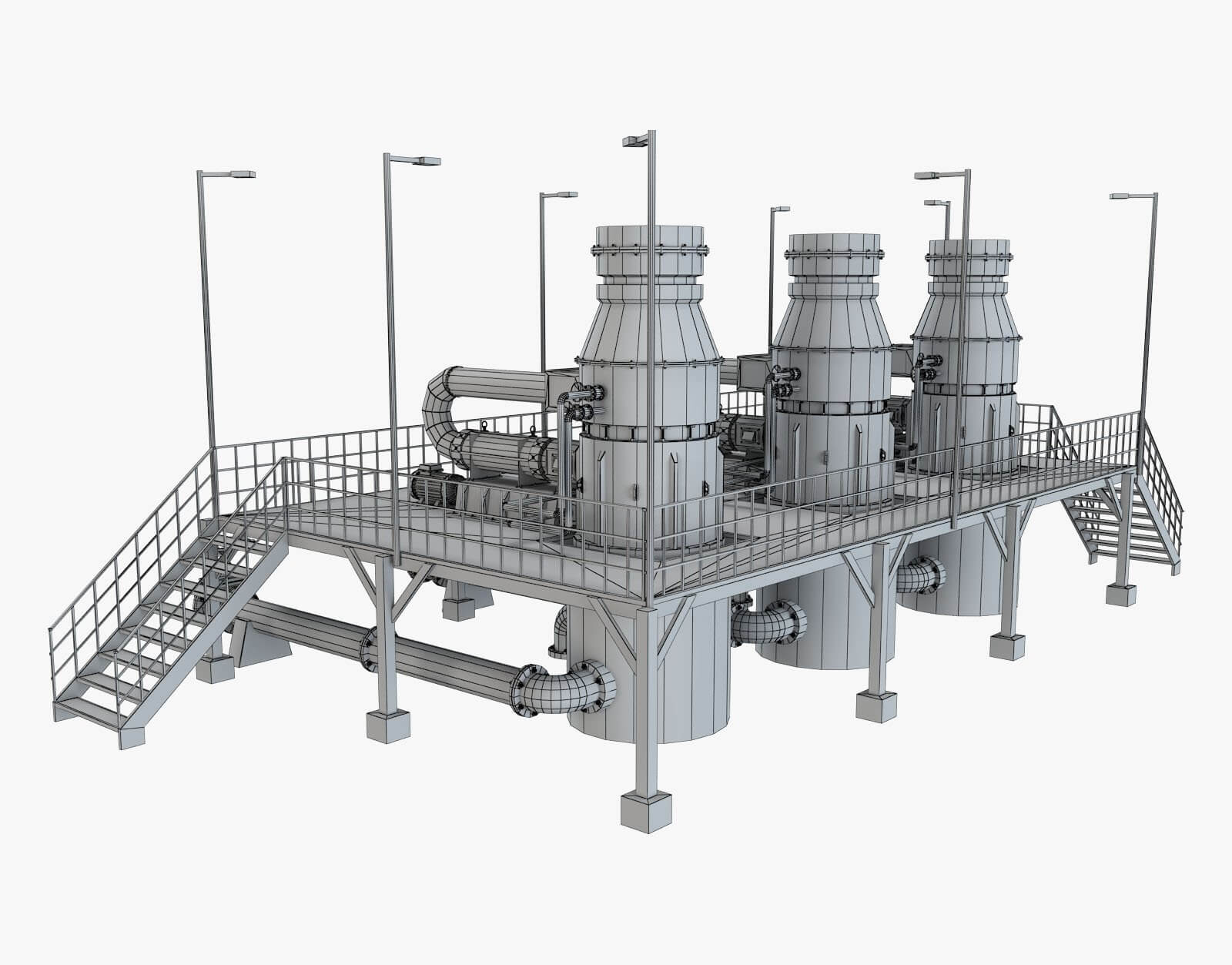 Industrial Part 2 - 3D Model by virtual3d