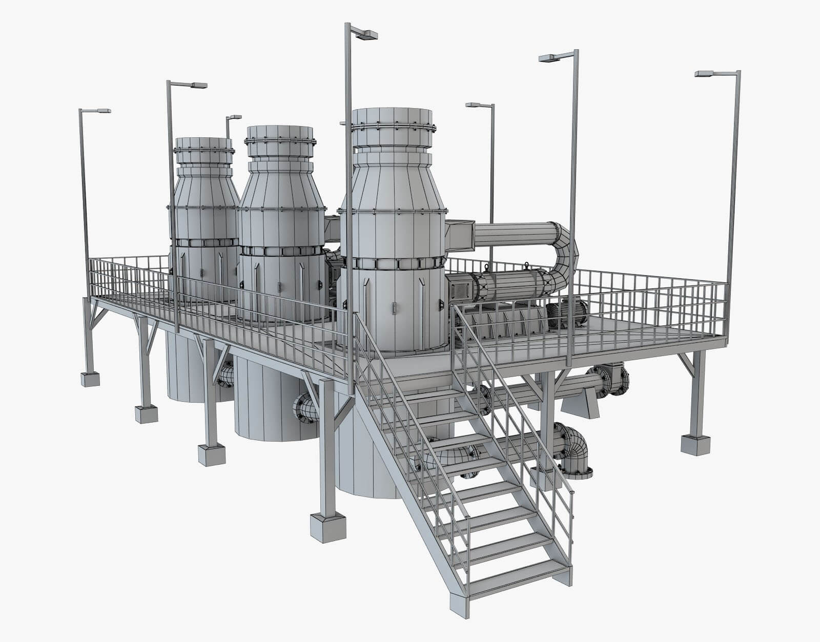 Industrial Part 2 - 3D Model by virtual3d