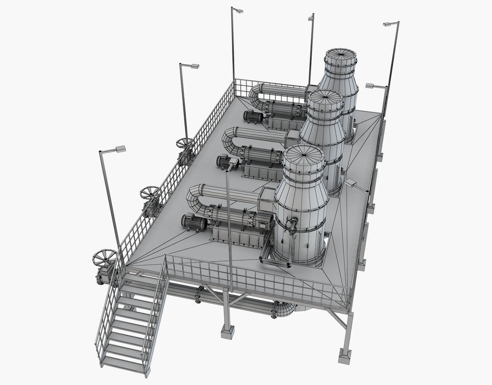Industrial Part 2 - 3D Model by virtual3d