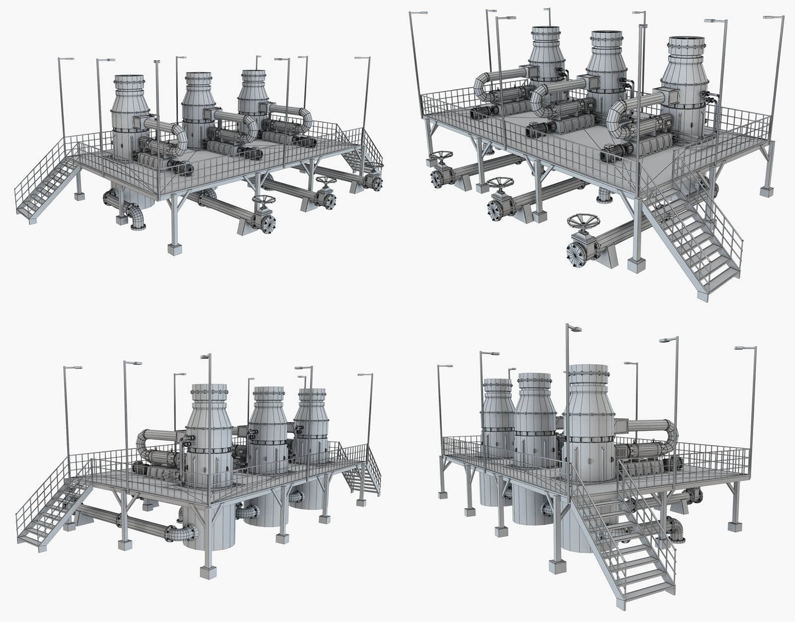 Industrial Part 2 - 3D Model by virtual3d