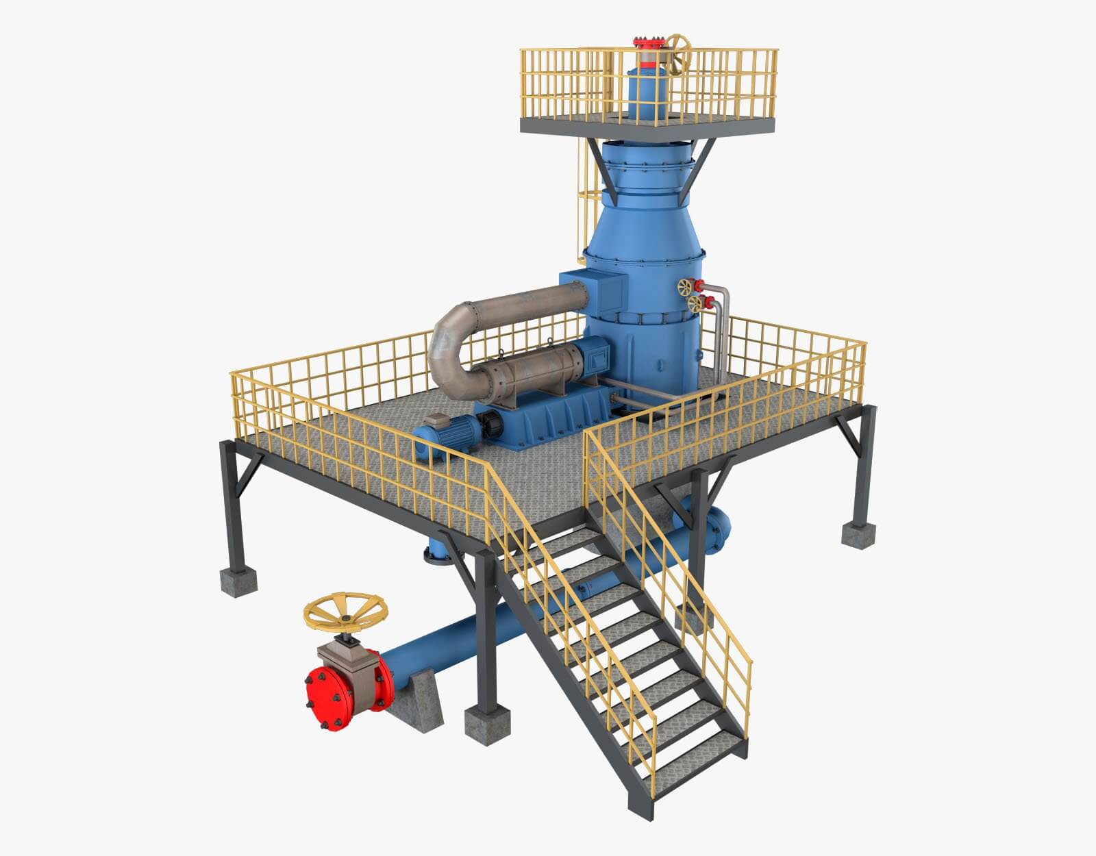 Machinery Part 1 - 3D Model by virtual3d