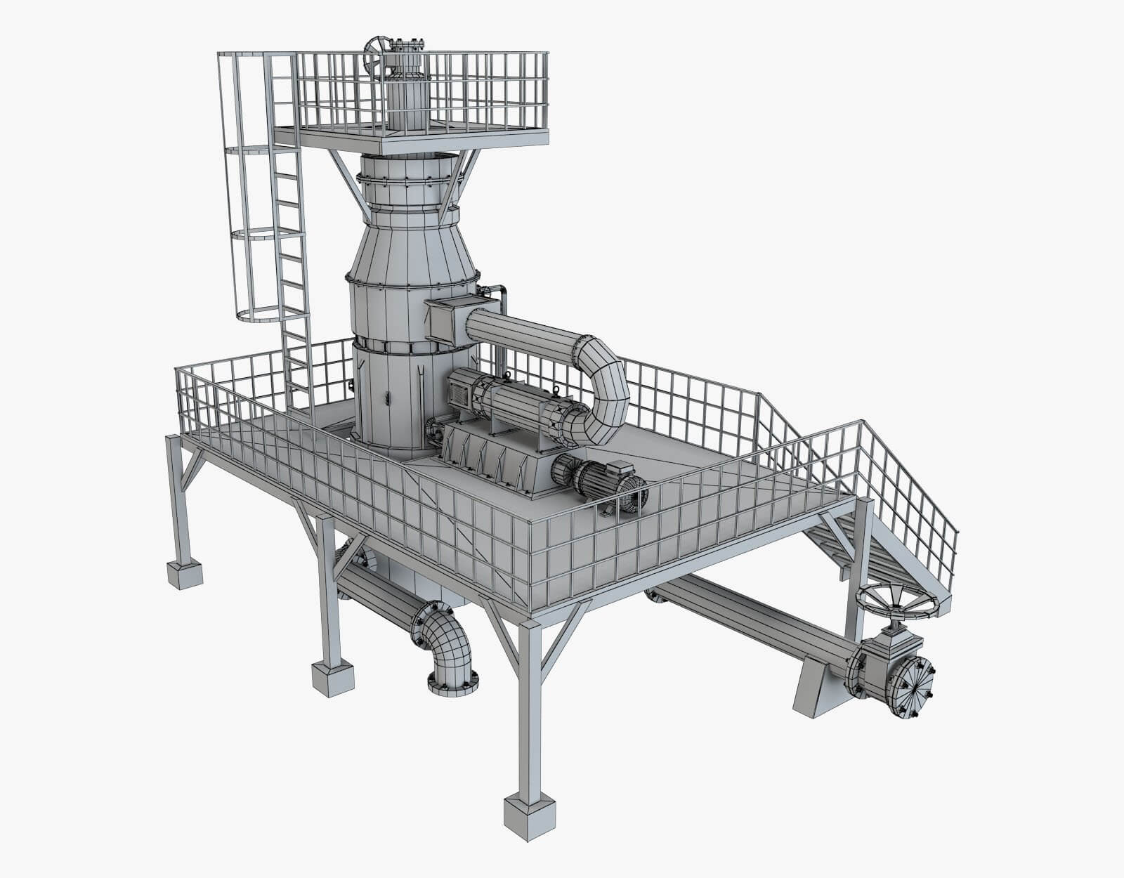 Machinery Part 1 - 3D Model by virtual3d