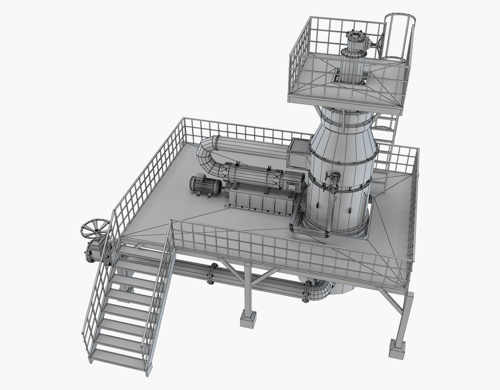 Machinery Part 1 - 3D Model by virtual3d