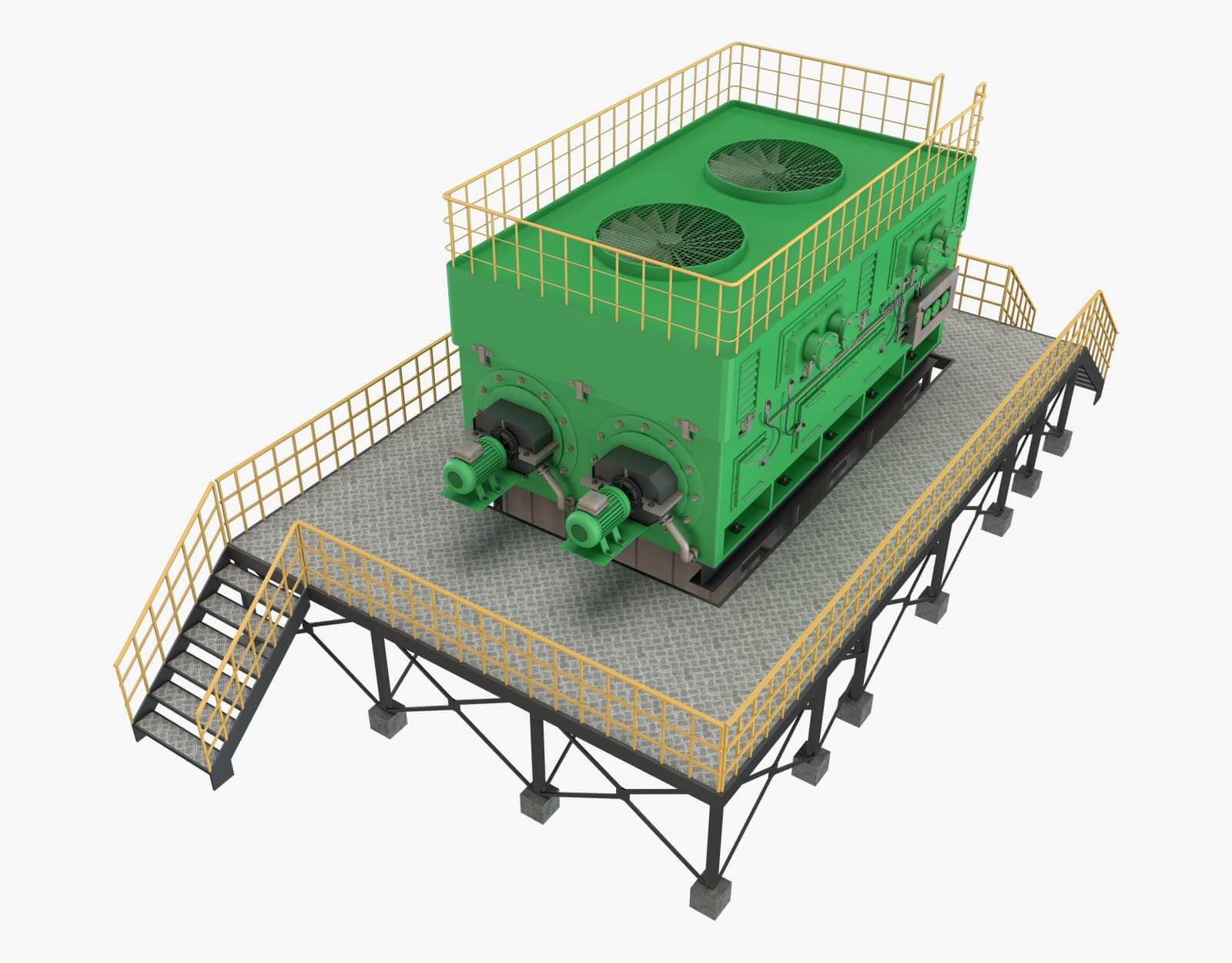 Machinery Part 2 - 3D Model by virtual3d