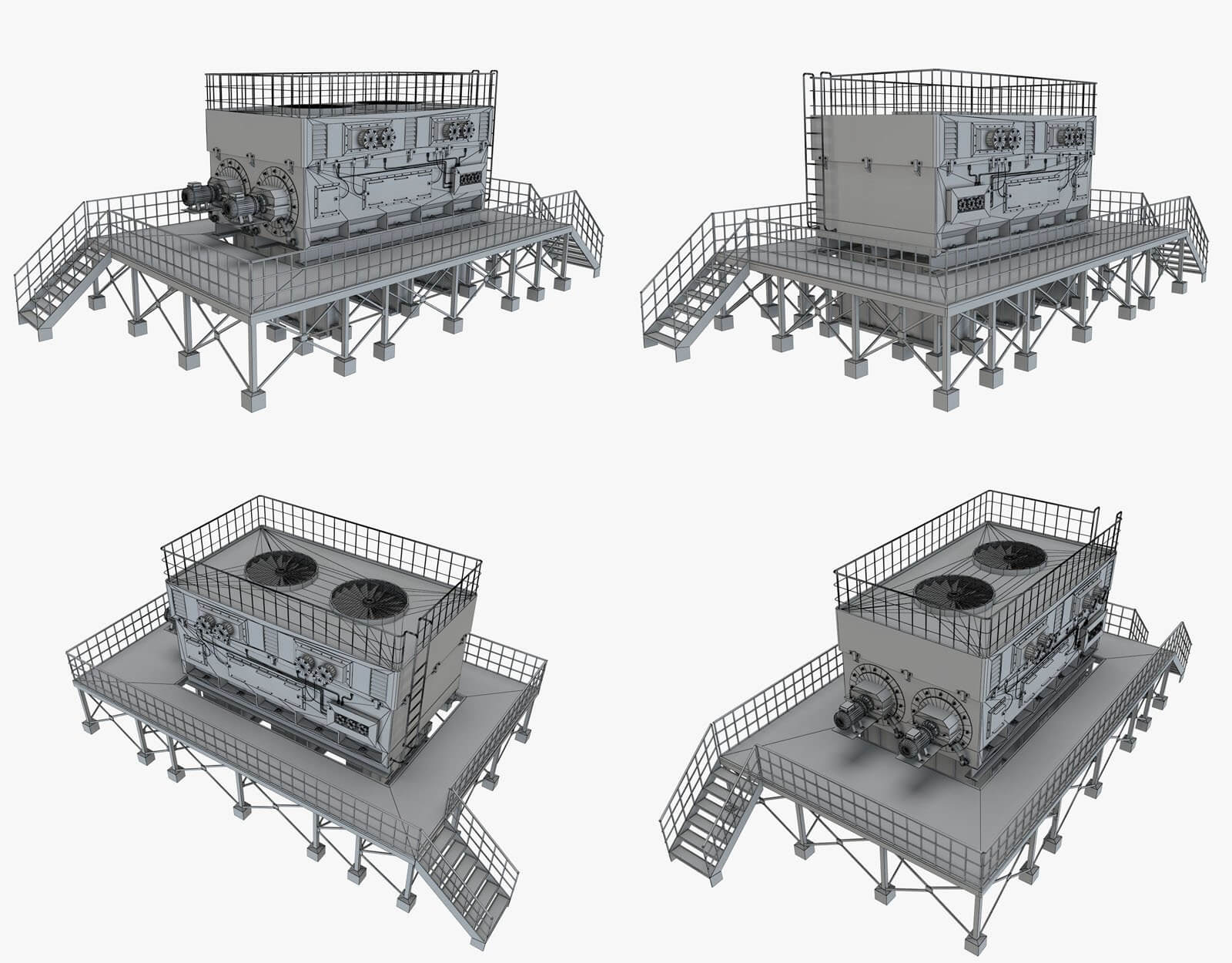 Machinery Part 2 - 3D Model by virtual3d