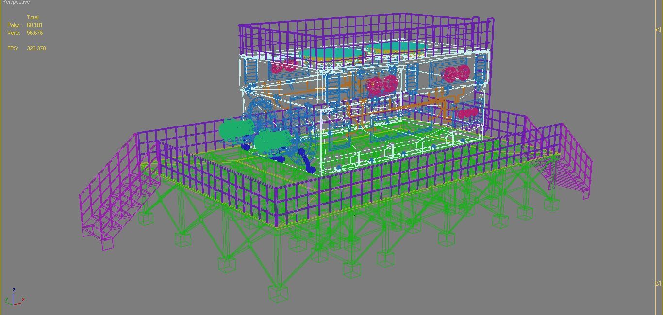 Machinery Part 2 - 3D Model by virtual3d