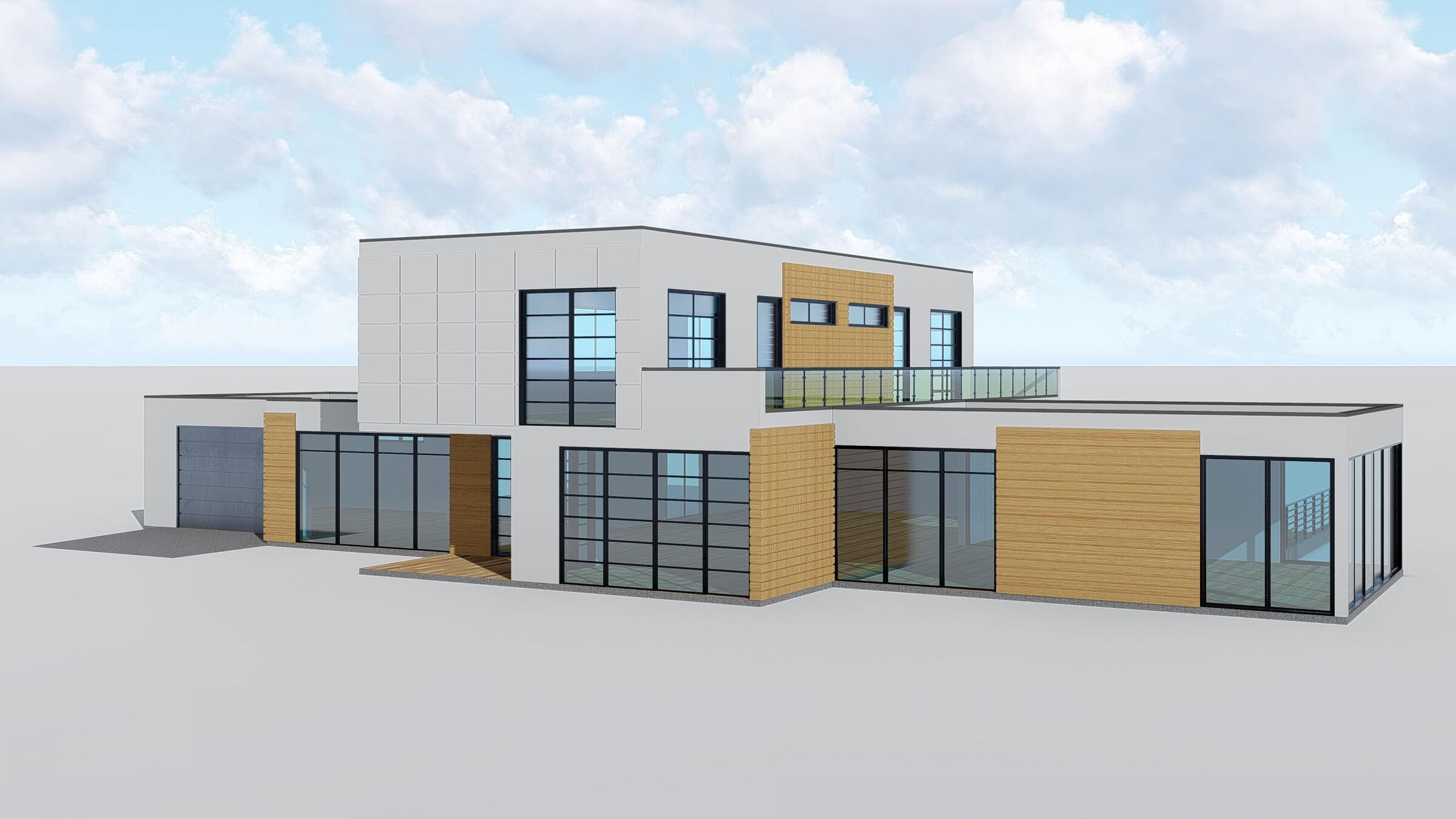 Modern House 15 - 3D Model by virtual3d