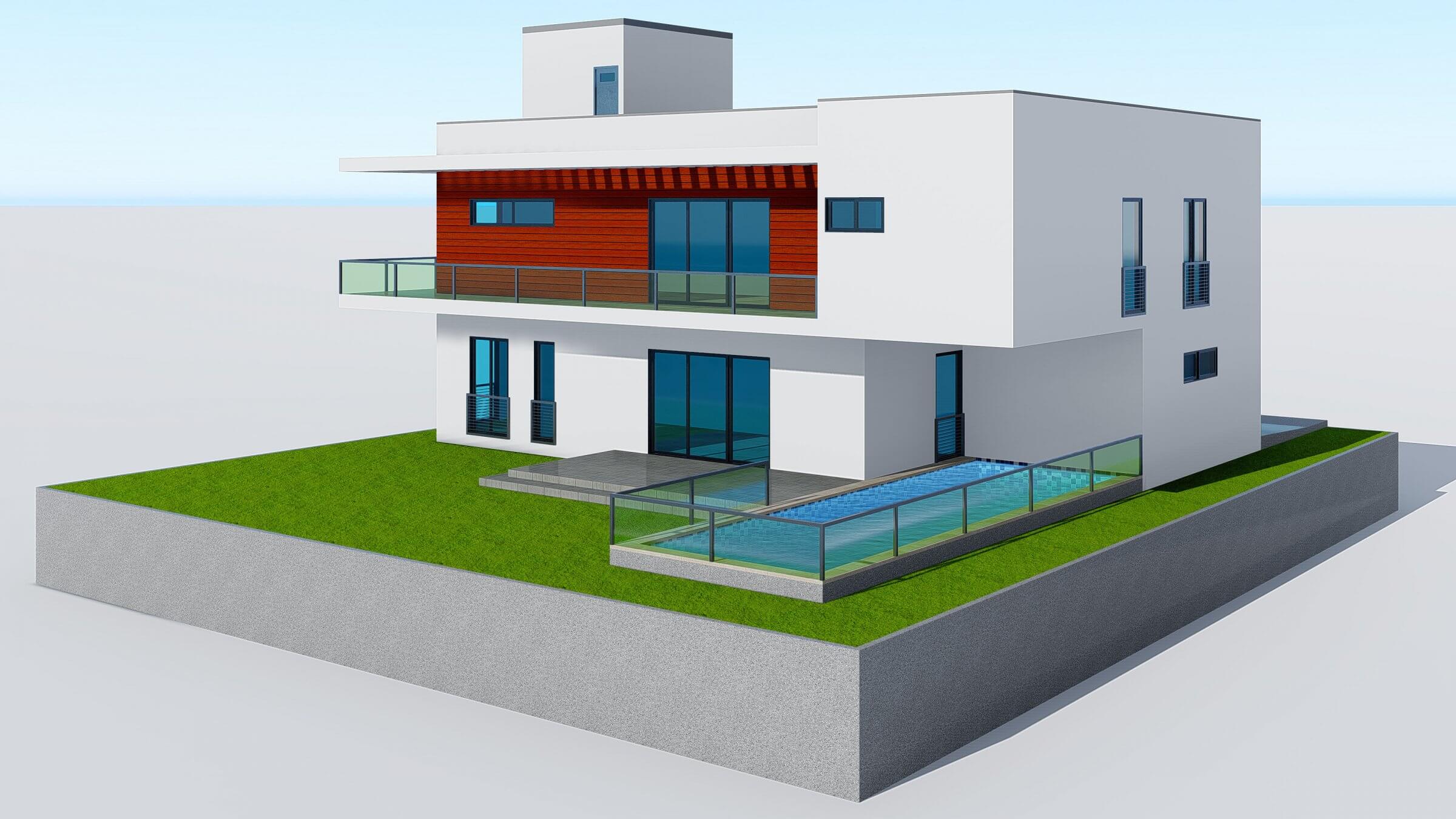 3d Max Models House