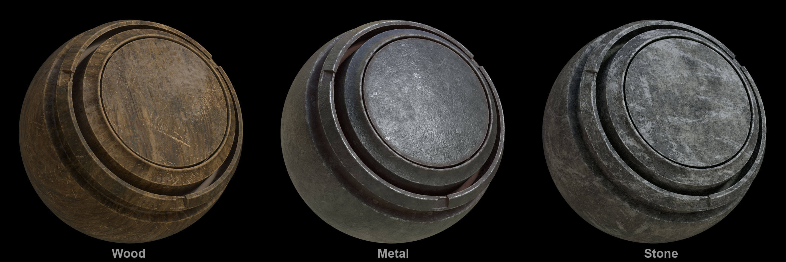 Old Grindstone 1 - 3D Model by virtual3d
