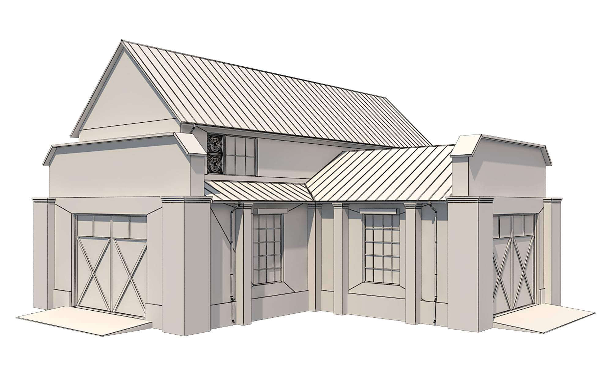 Warehouse - 3D Model by virtual3d