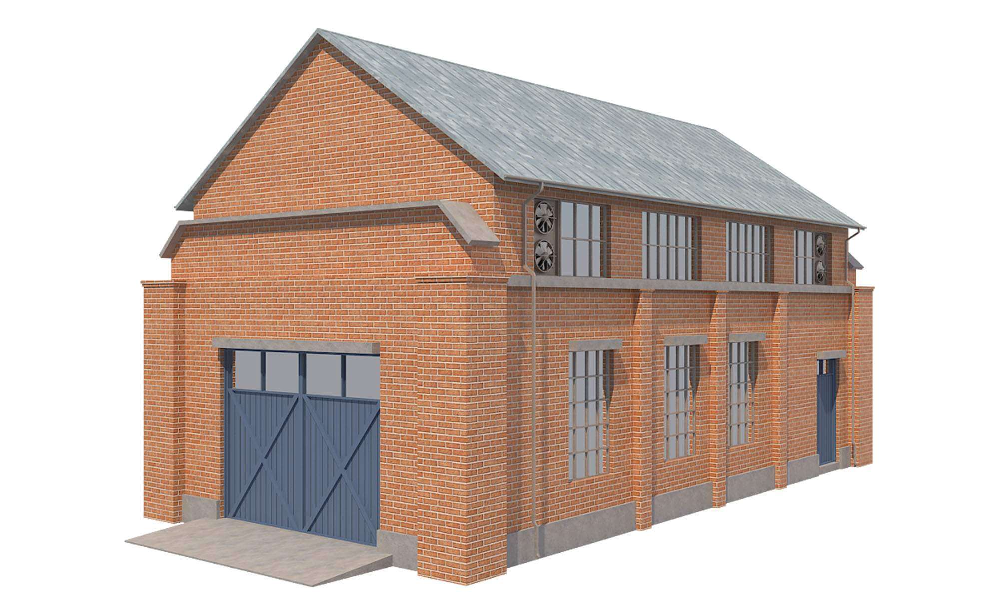 Warehouse - 3D Model by virtual3d