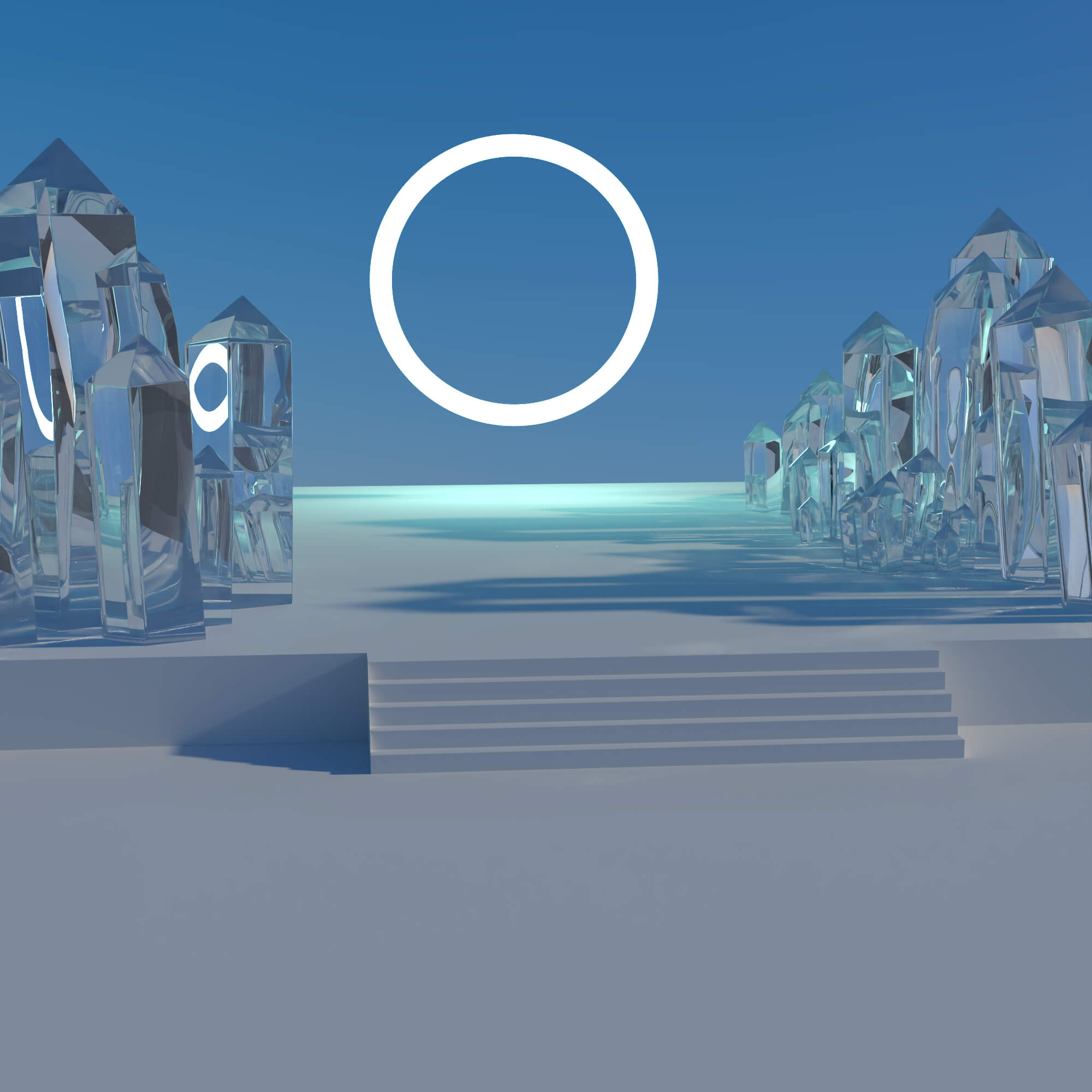 Crystal Neon Scene Presets - Daz Content by VisionStudio