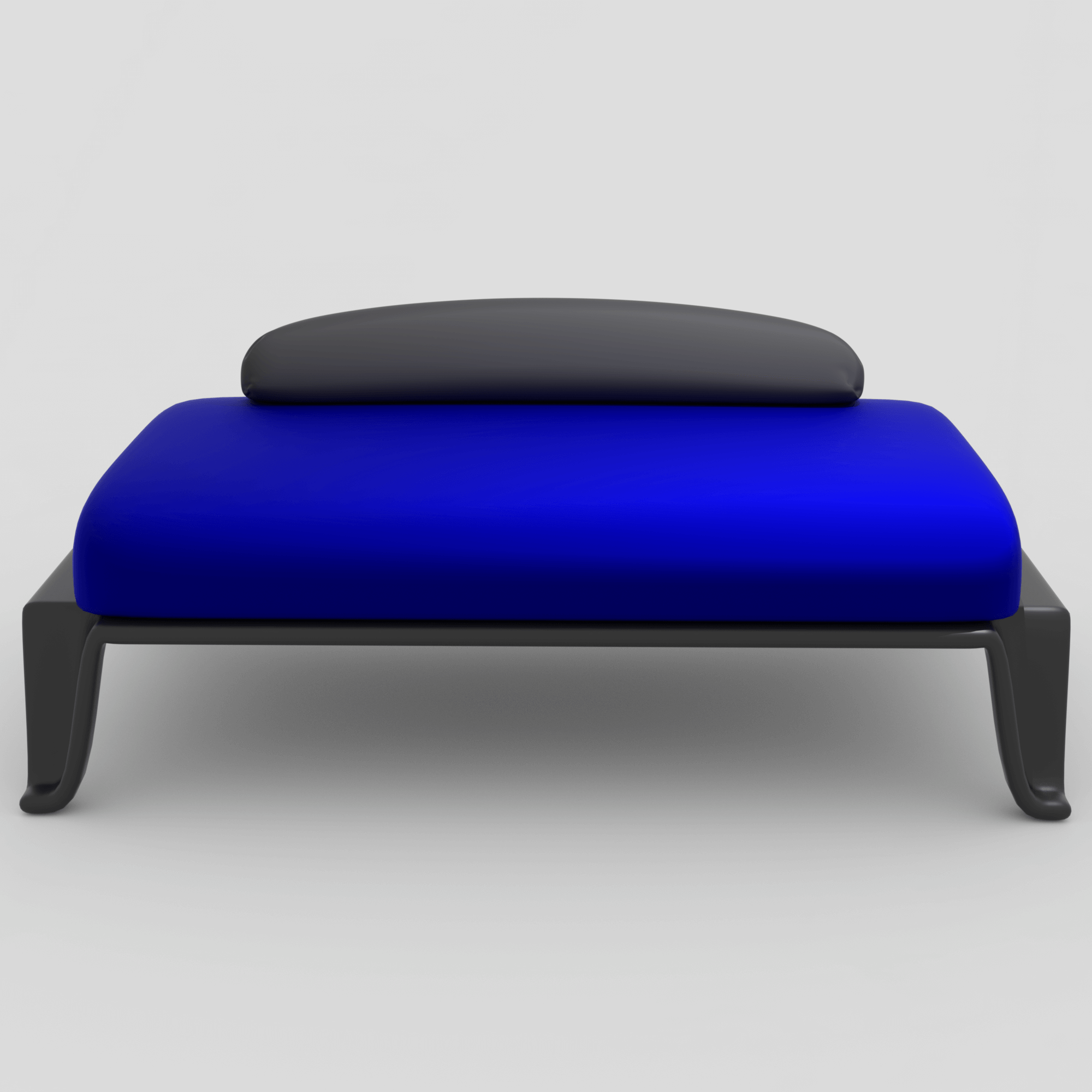 Bed Model Horizontal 3D Render, Digital Art by VisionStudio