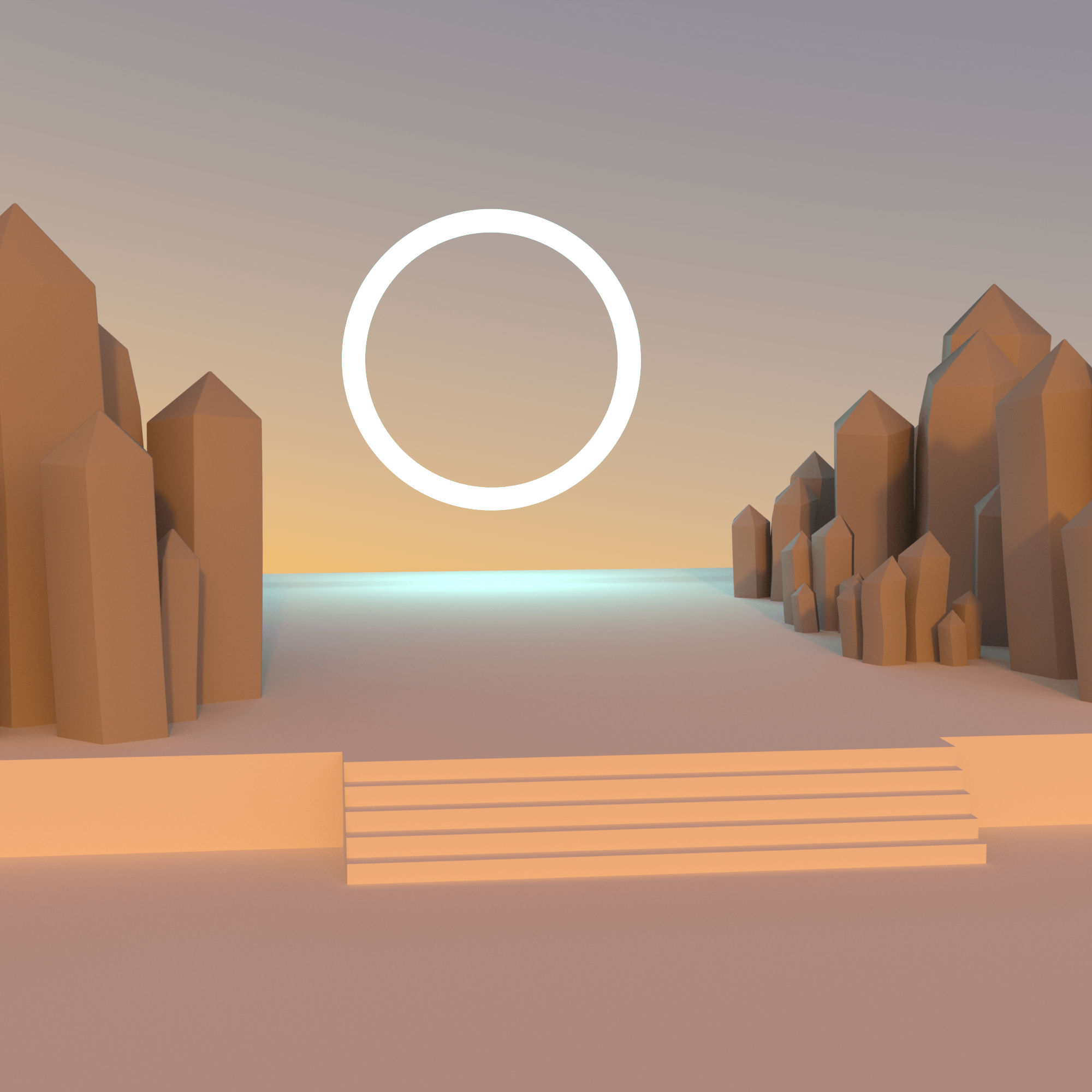 Crystal Neon Presets 3D Render, Digital Art by VisionStudio