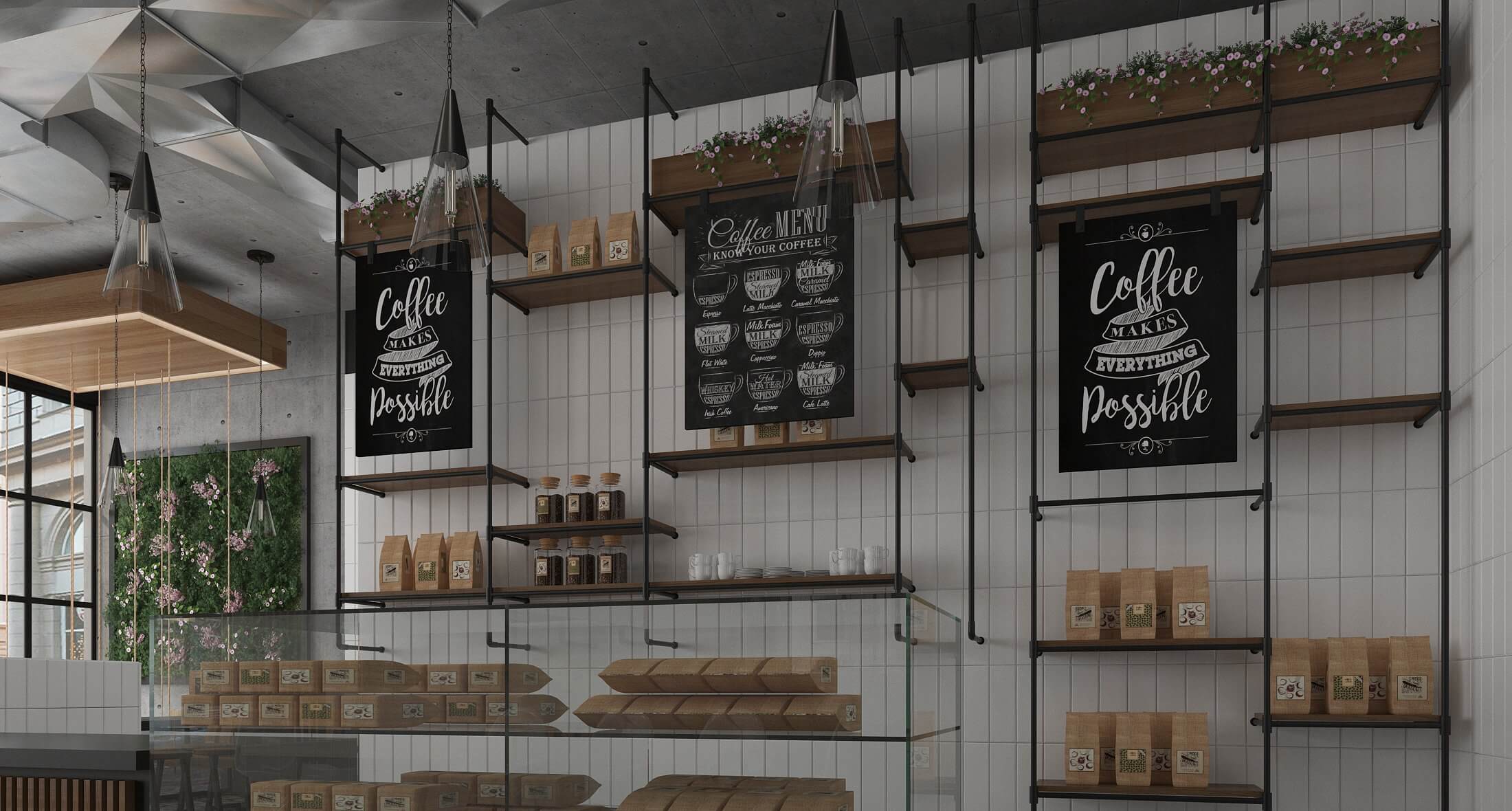 Coffee House Cafe - 3D Model by Visuarch
