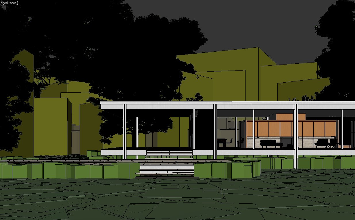 Farnsworth House - 3D Model by Visuarch