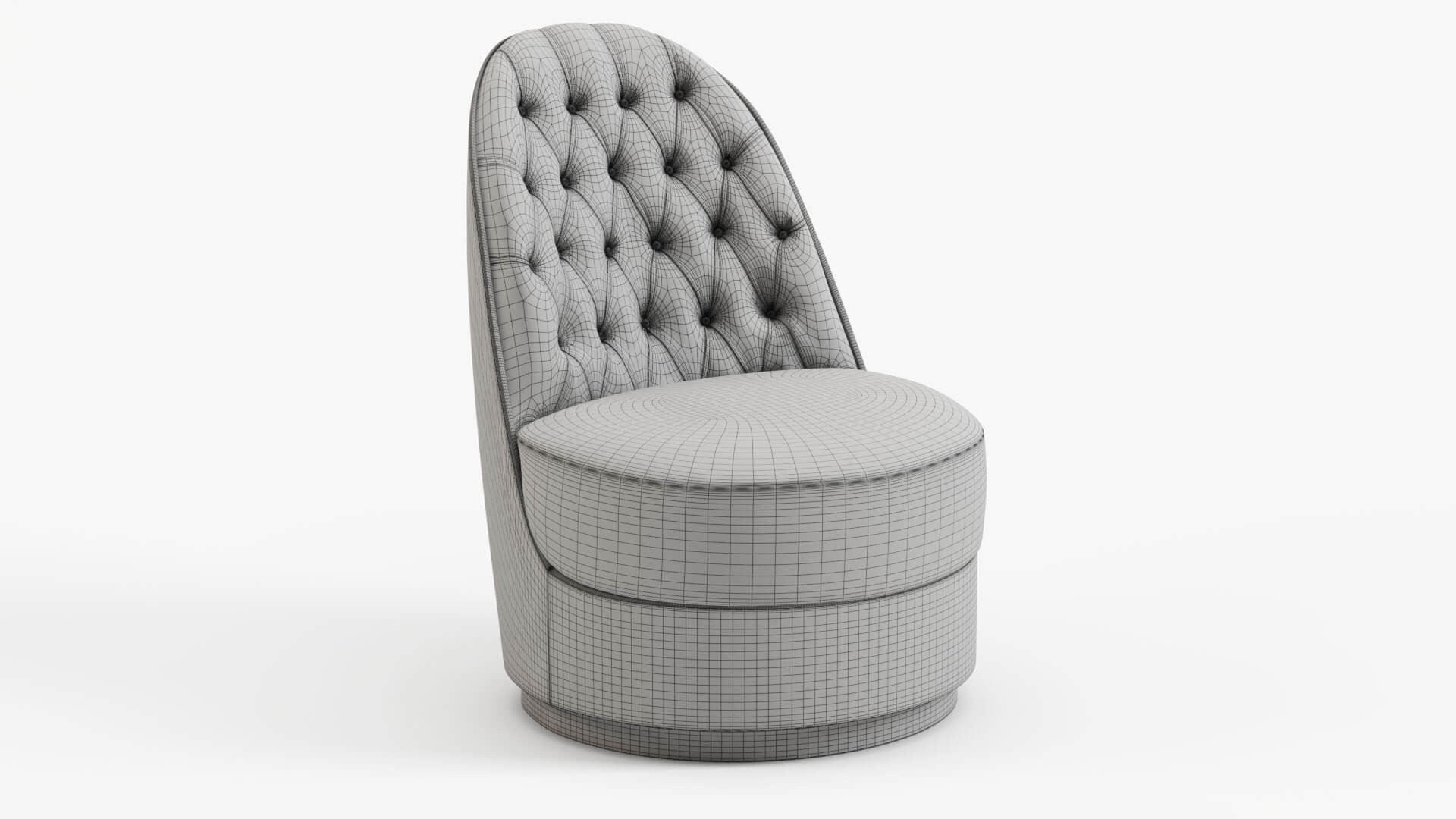 Leila Opera Chair - 3D Model by vital68