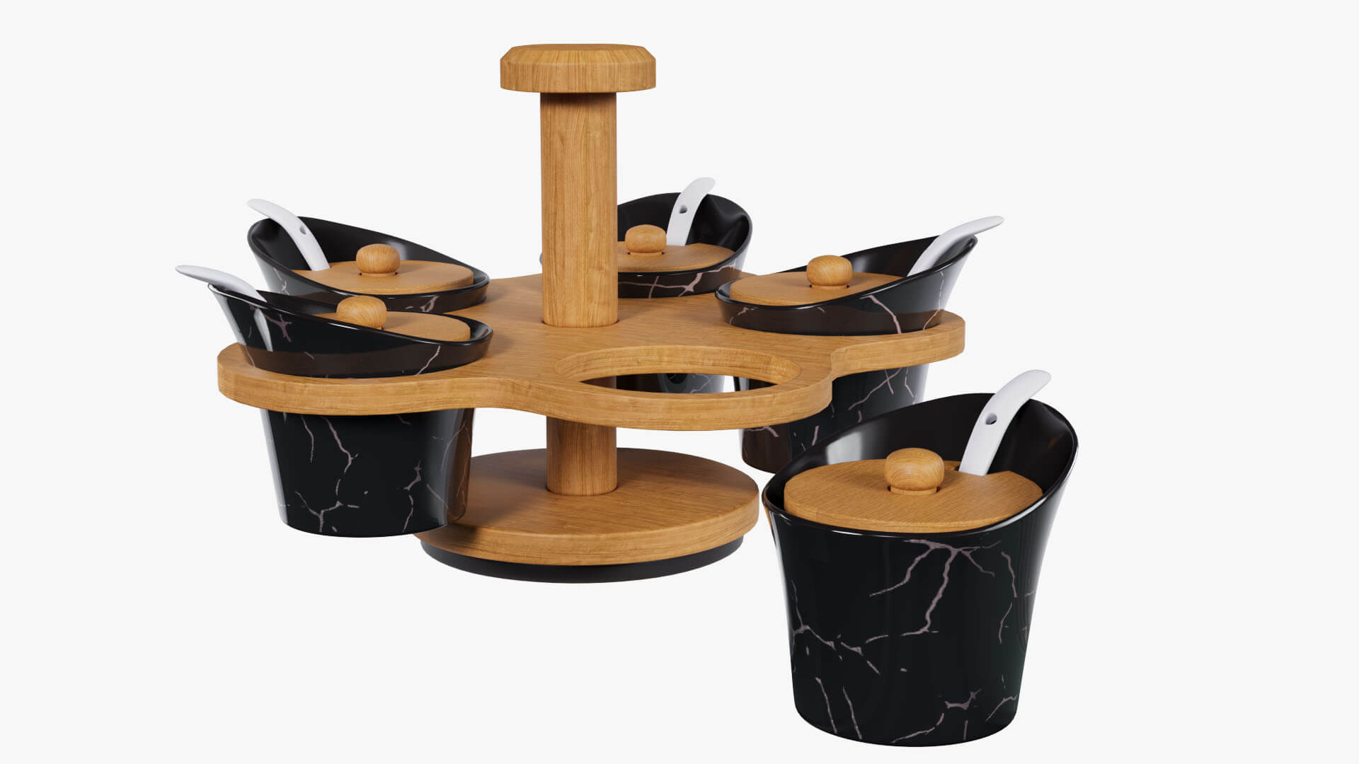 Set for Sauces and Spices - 3D Model by vital68