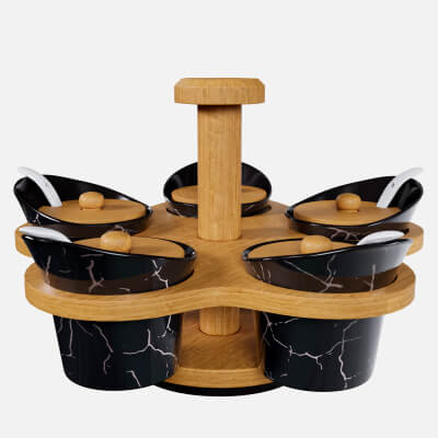 Set for Sauces and Spices - 3D Model by vital68