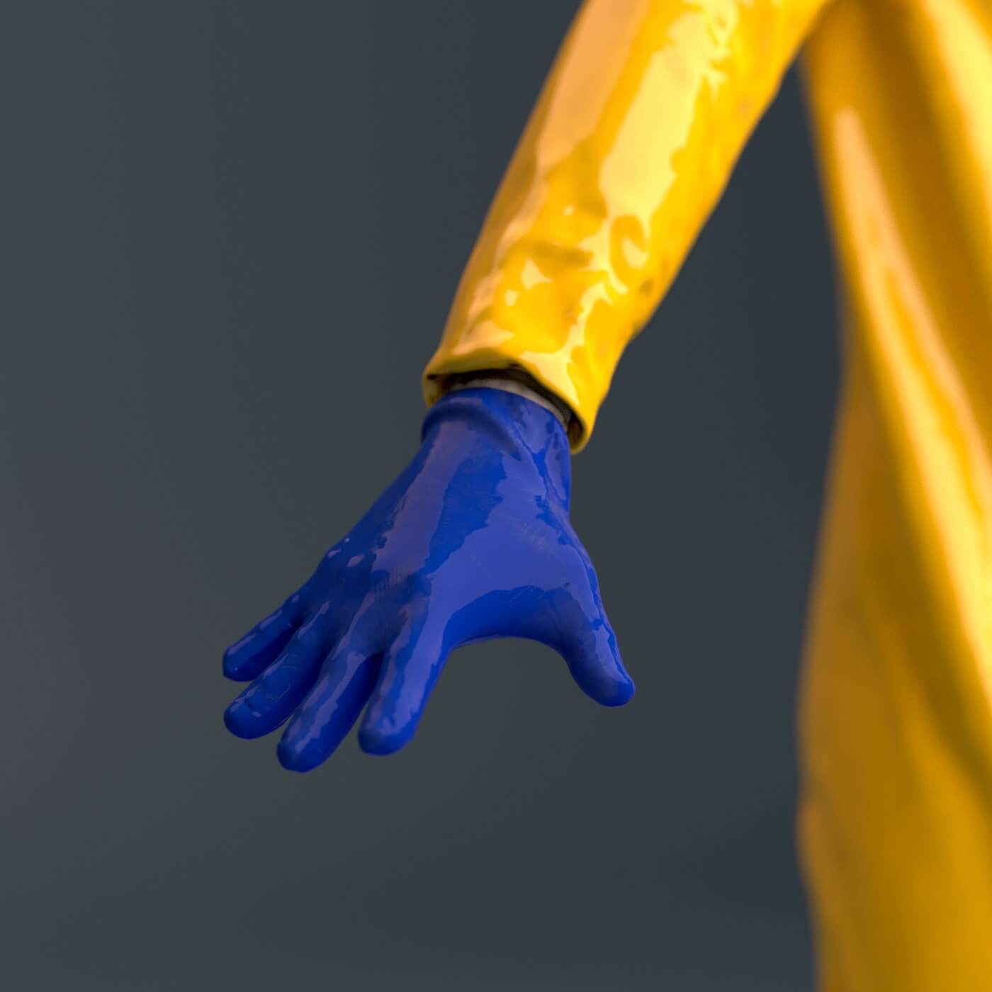 Biohazard Protective Hazmat Suit - 3D Model by Vitamin